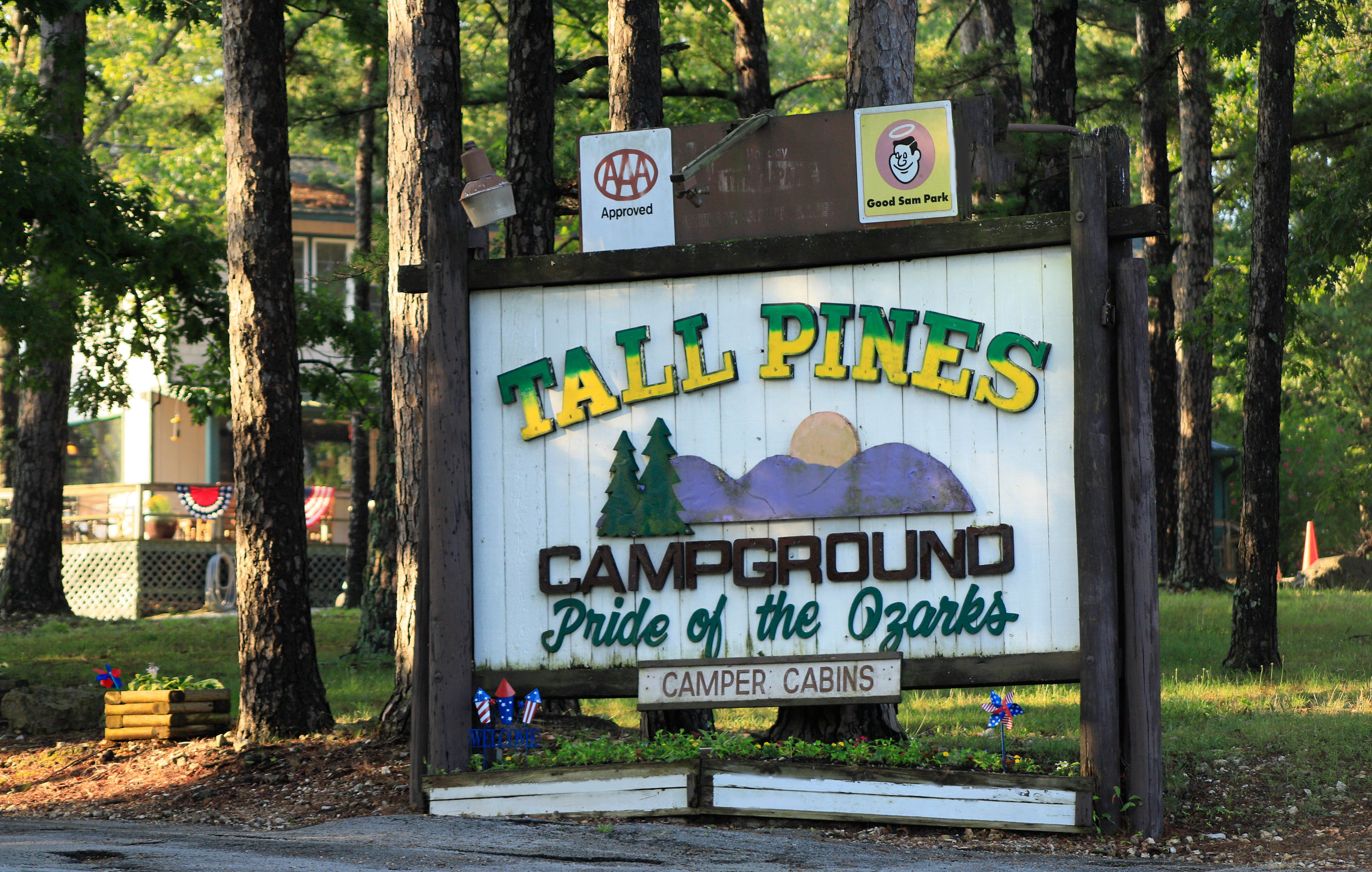Tall pines campground store
