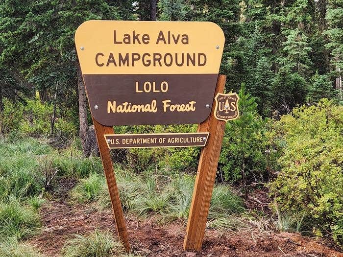 Lake Alva Campground | Seeley Lake, Montana