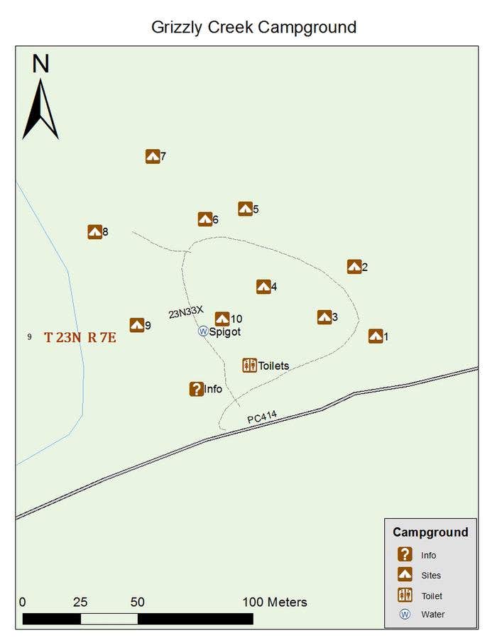 Milsap Campground | Berry Creek, California
