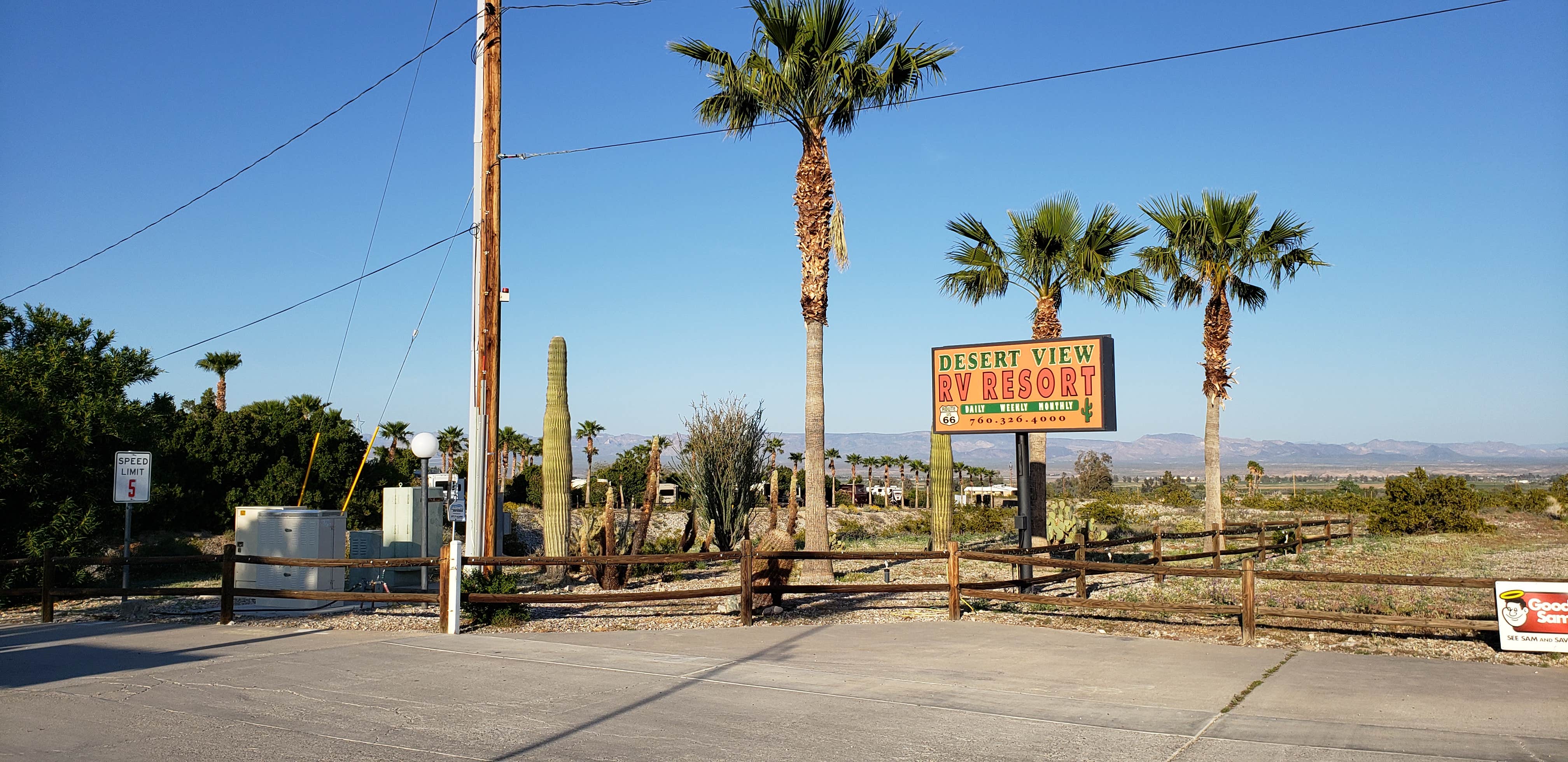 Desert View RV Resort | Needles, CA