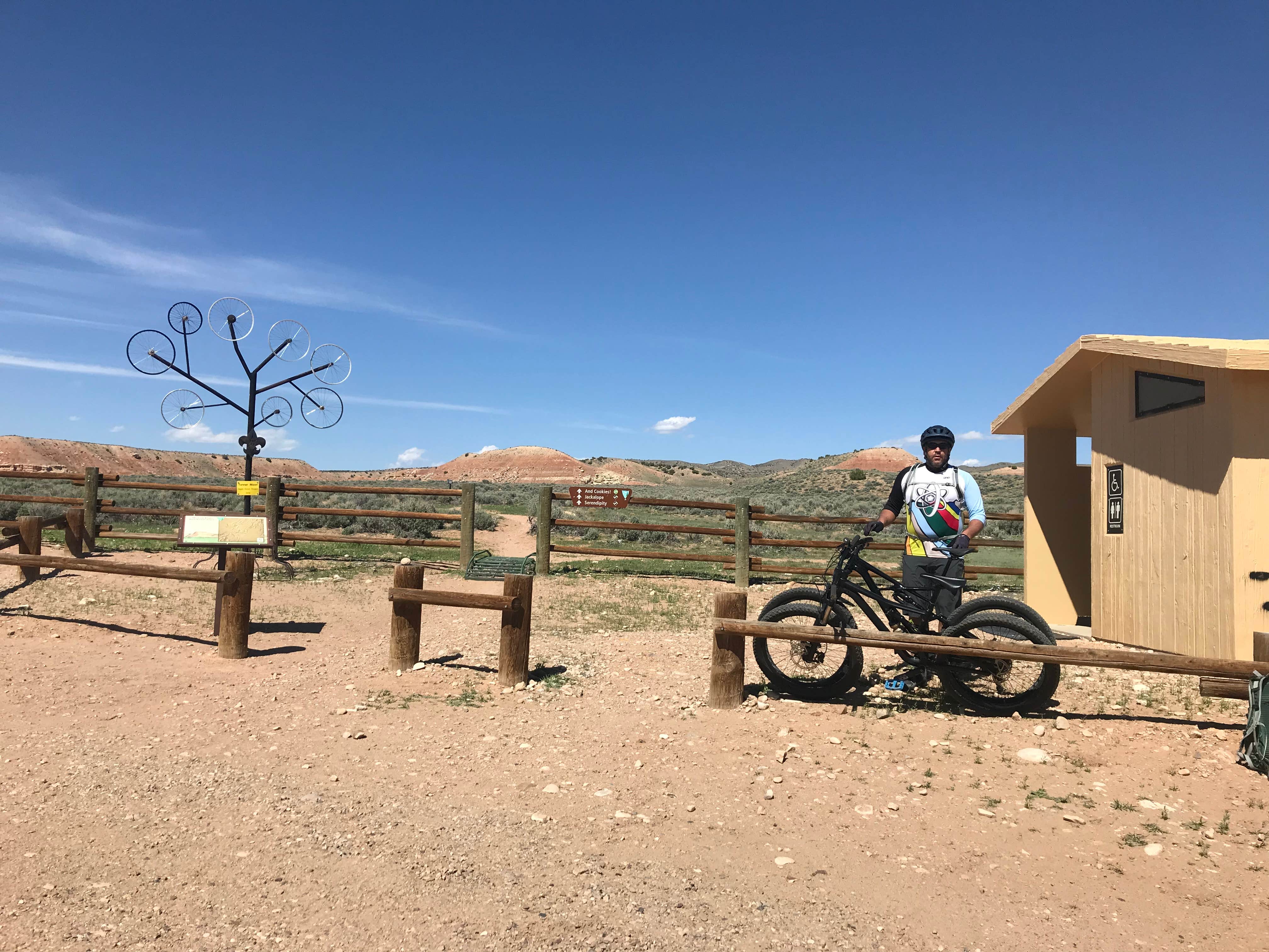 McCoy Flats MTB Trailhead Camping | Vernal, UT