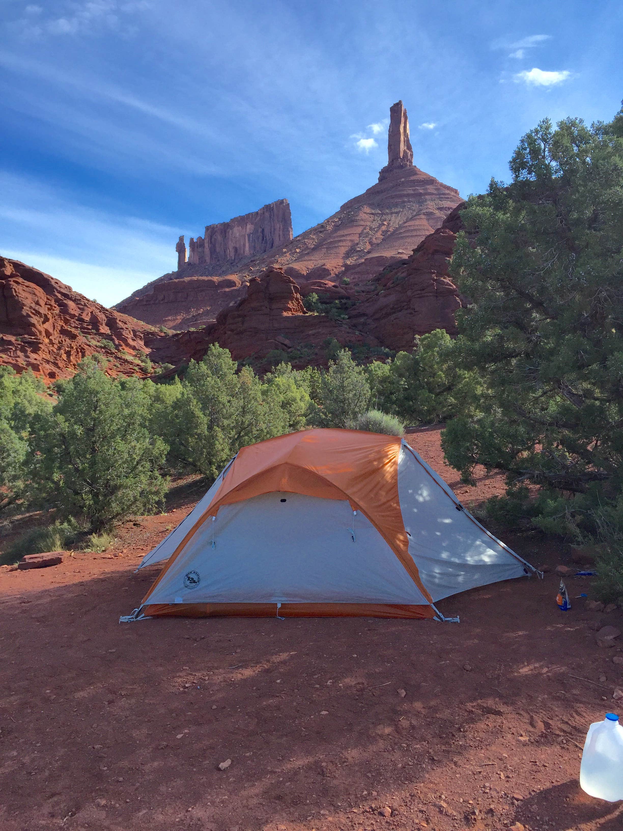 Castleton Tower Camping | Castle Valley, UT