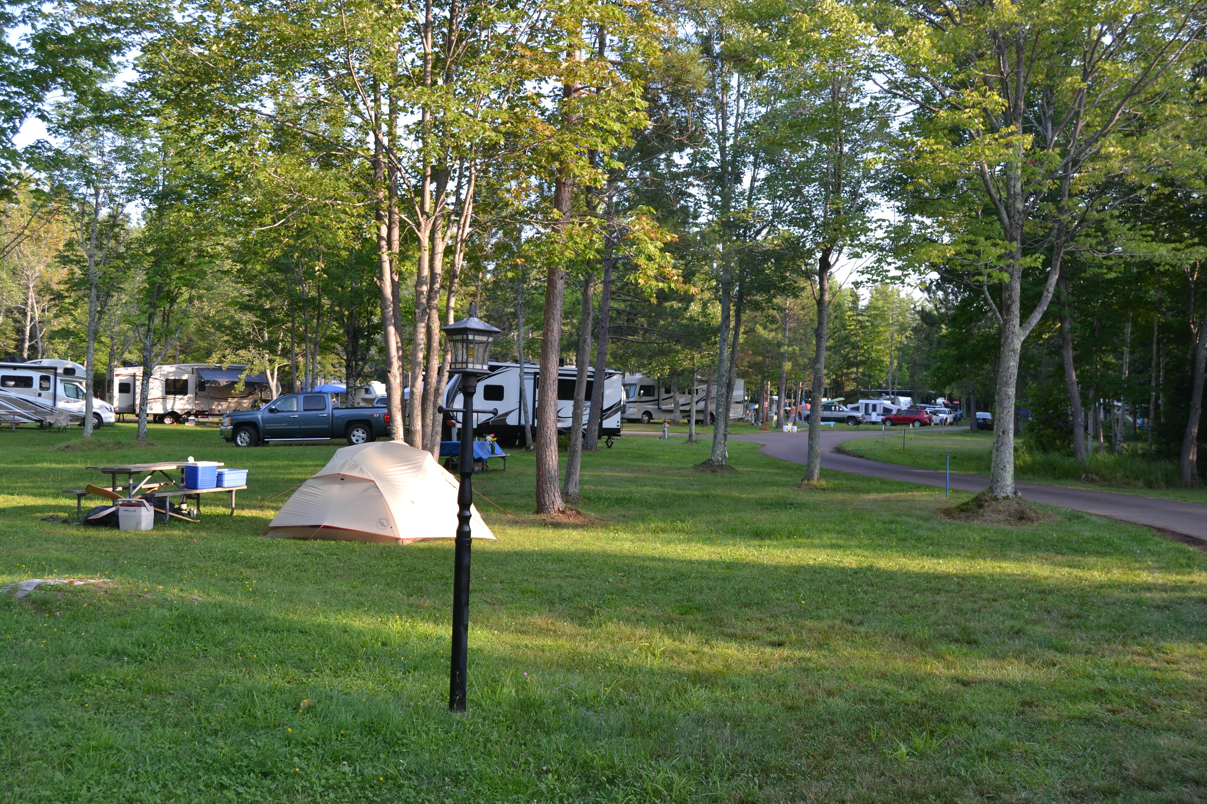 Union River Big Bear Campground | White Pine, Michigan