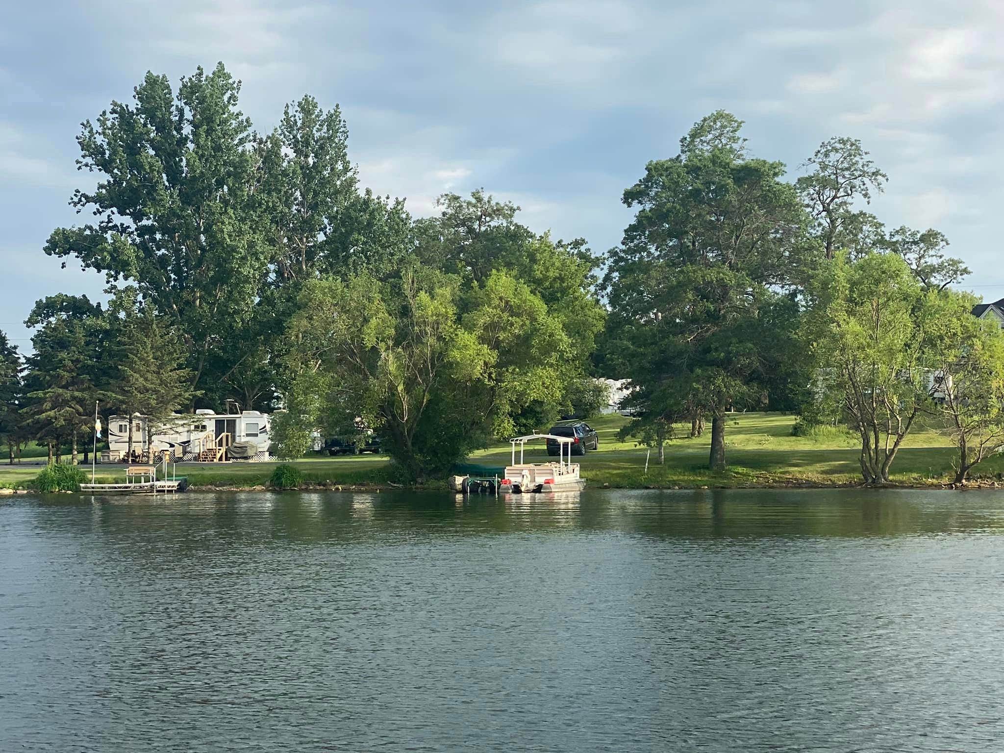 Northern Detour RV Site on Poplar Lake | Dresser, Wisconsin