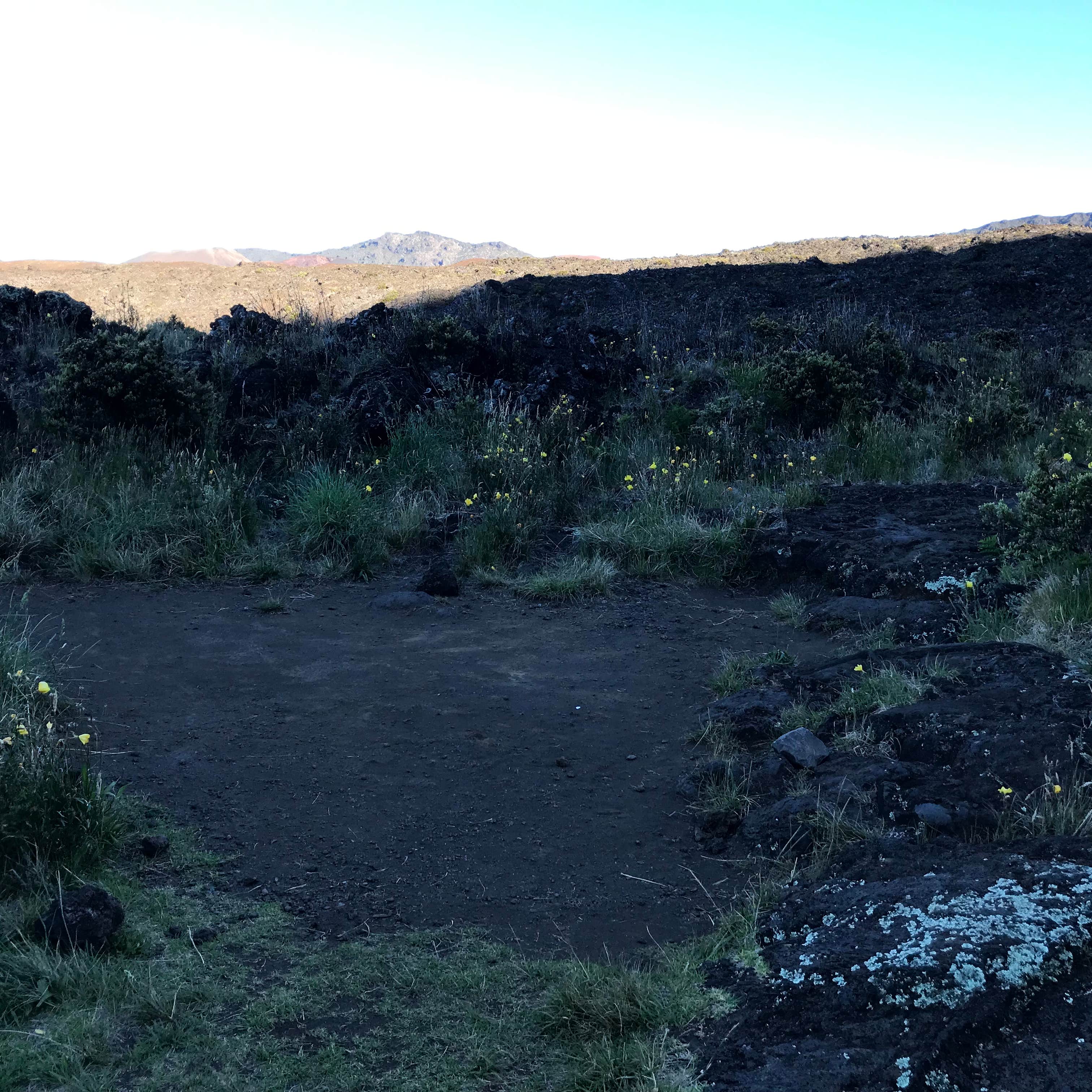 Holua Primitive Wilderness Campsite - Haleakala National Park - Maui ...