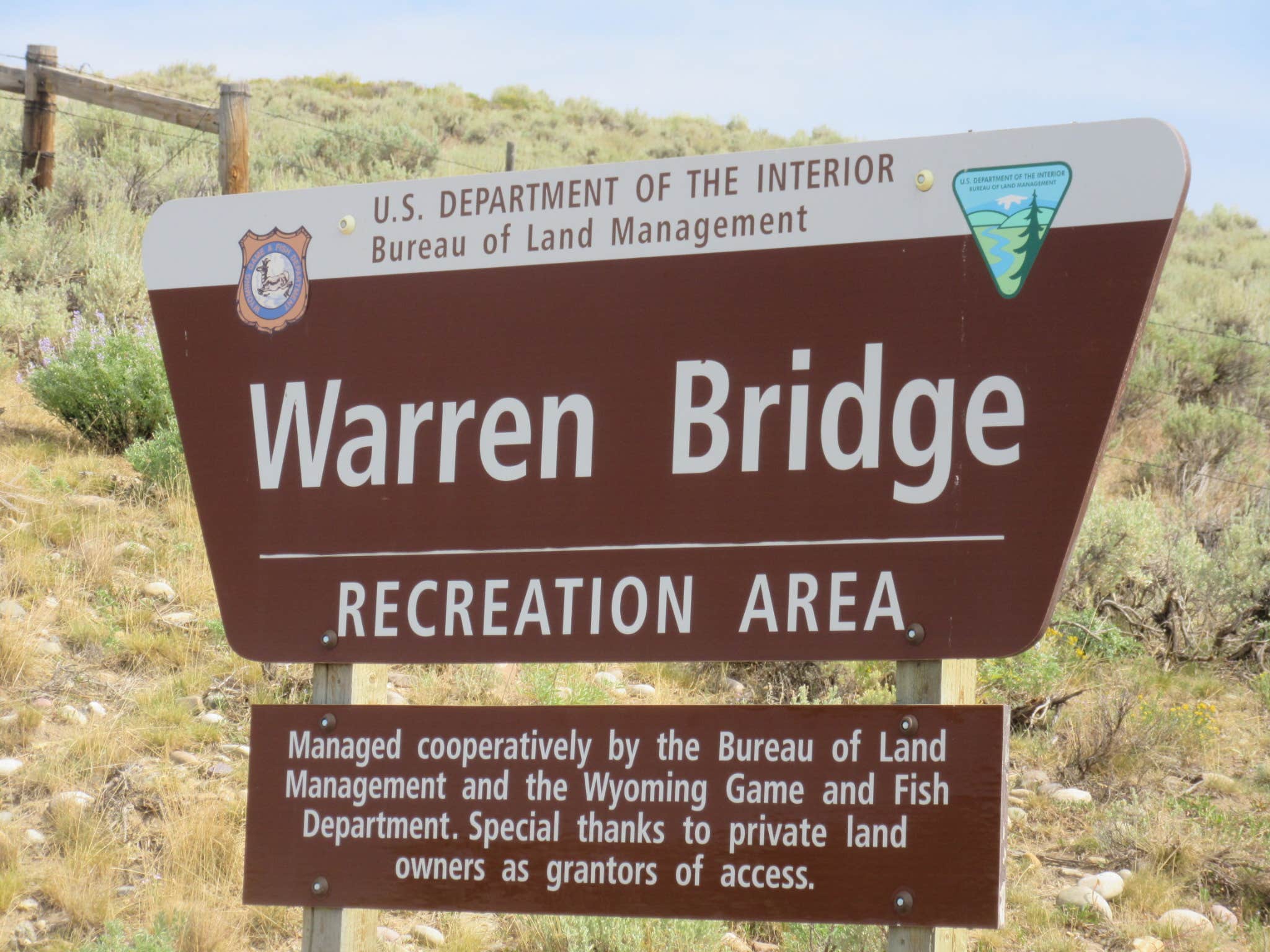 Warren Bridge Recreation Area Designated Dispersed Camping | Daniel, WY