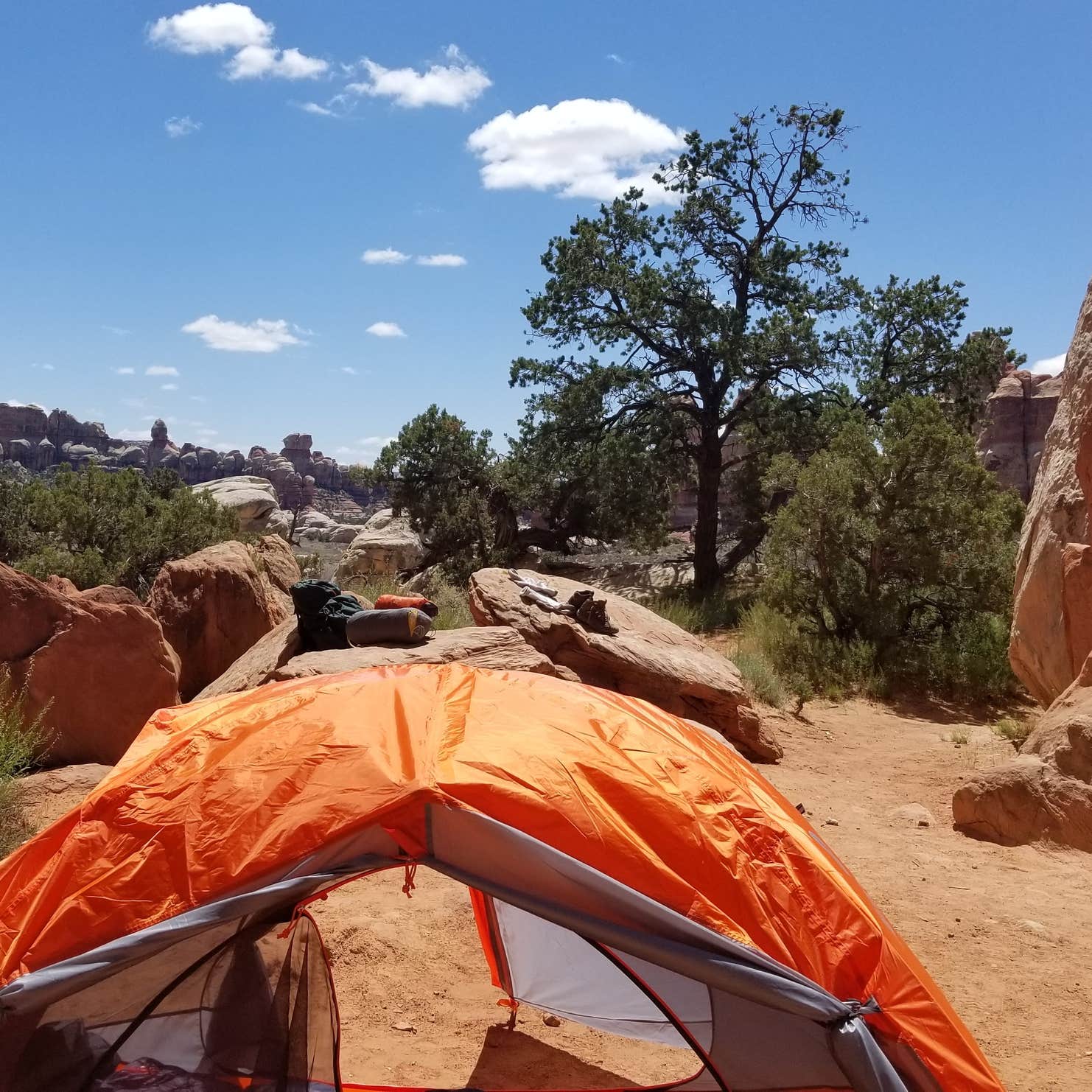 Chesler Park 1 (CP1) Backcountry Campsite, Needles District of ...