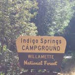 Indigo Springs — Willamette National Forest Camping | Clearwater, Oregon