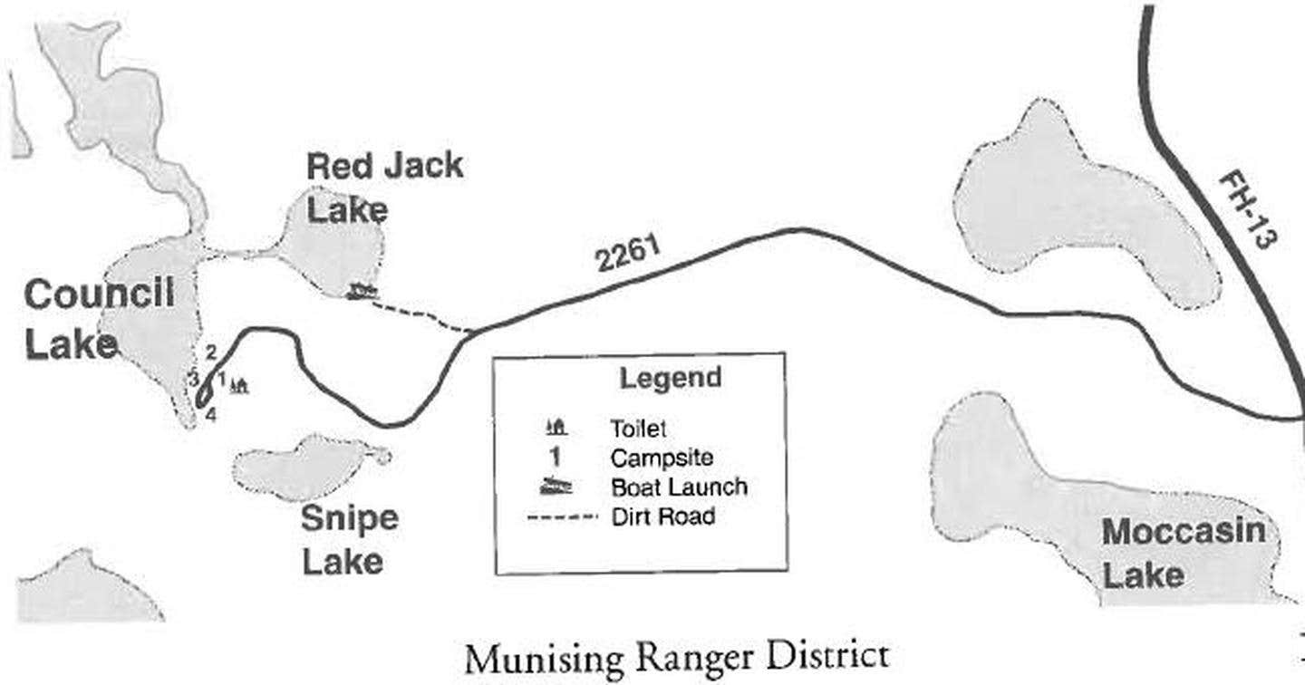 Council Lake Campground Camping | Wetmore, MI | The Dyrt
