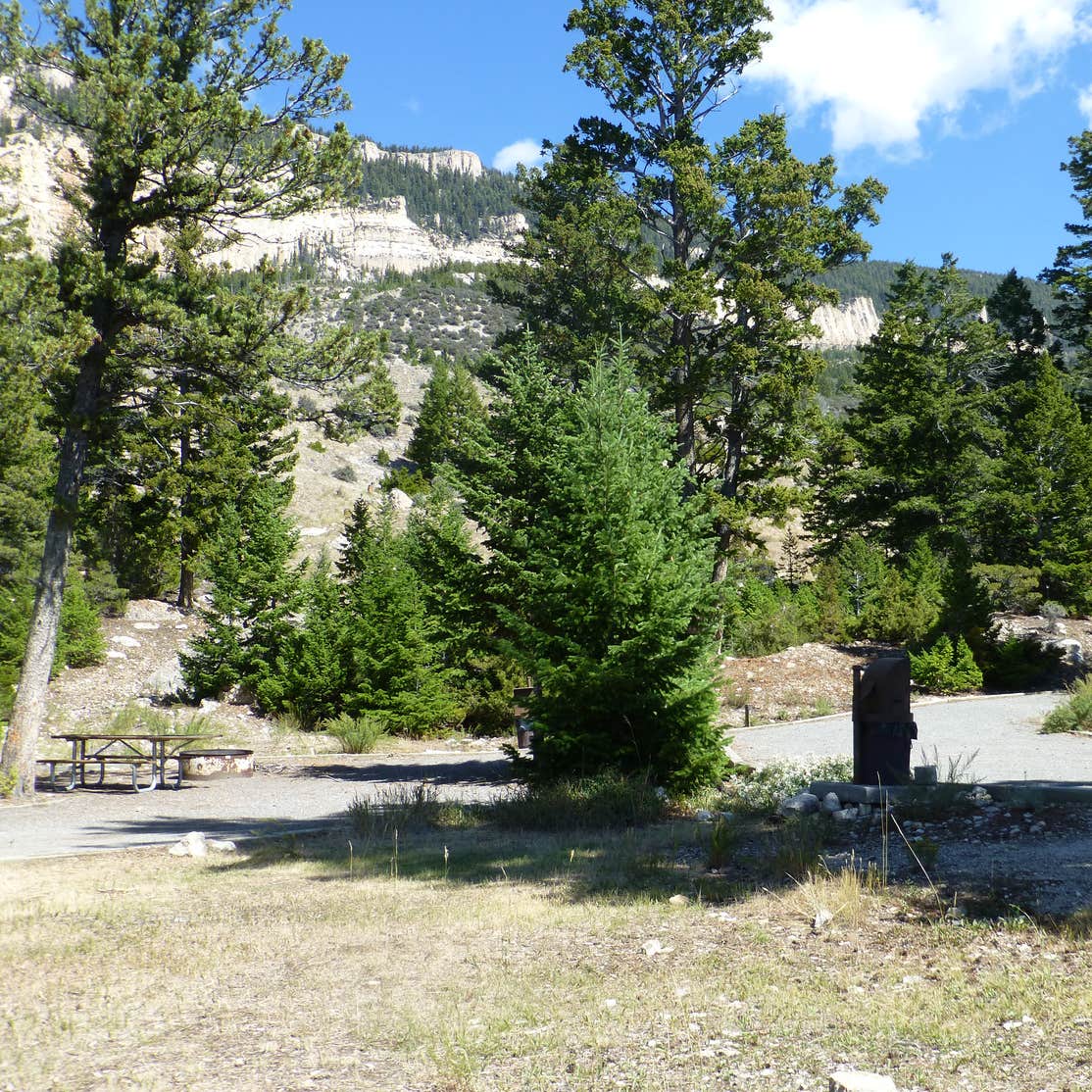 Five Springs Falls Campground | Lovell, Wyoming