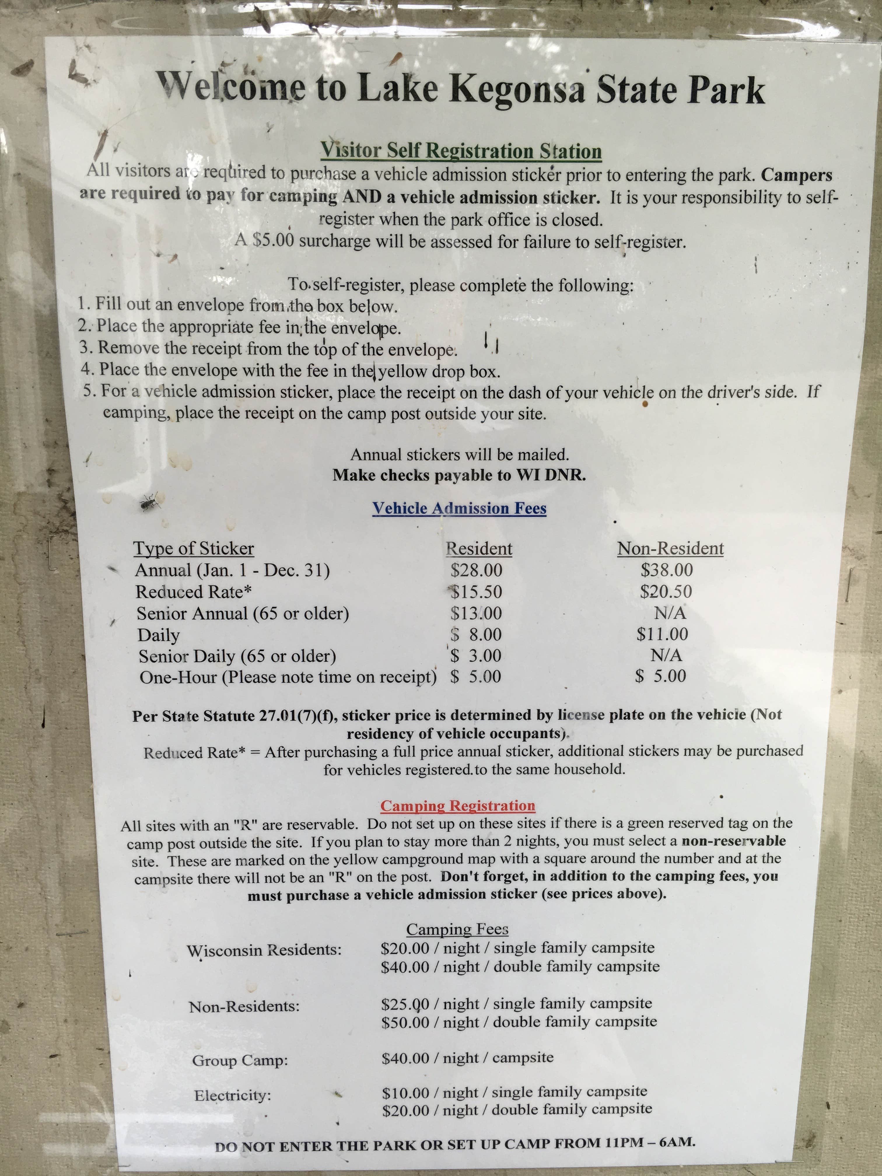 Lake Kegonsa State Park Campground | Stoughton, Wisconsin