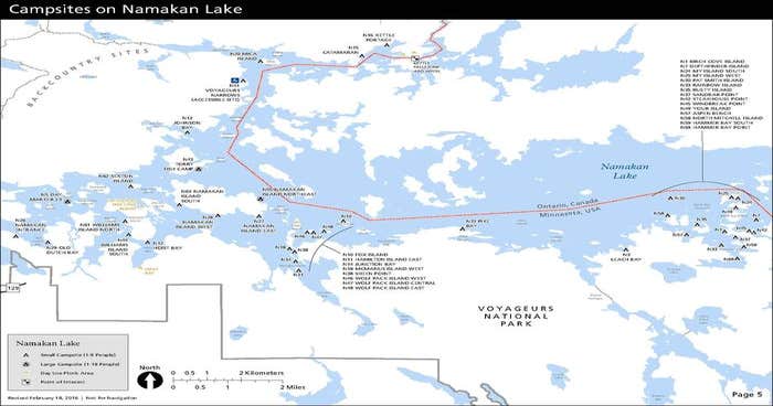 Rainy Lake Frontcountry Camping — Voyageurs National Park | Ranier, MN