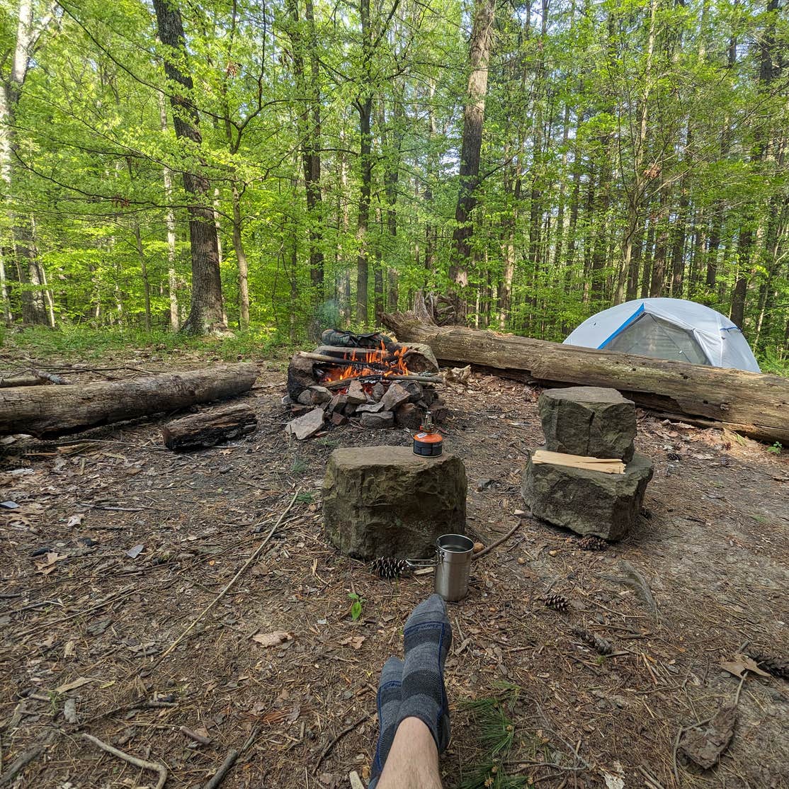 Peninsula Trail Camping | Clear Creek, Indiana