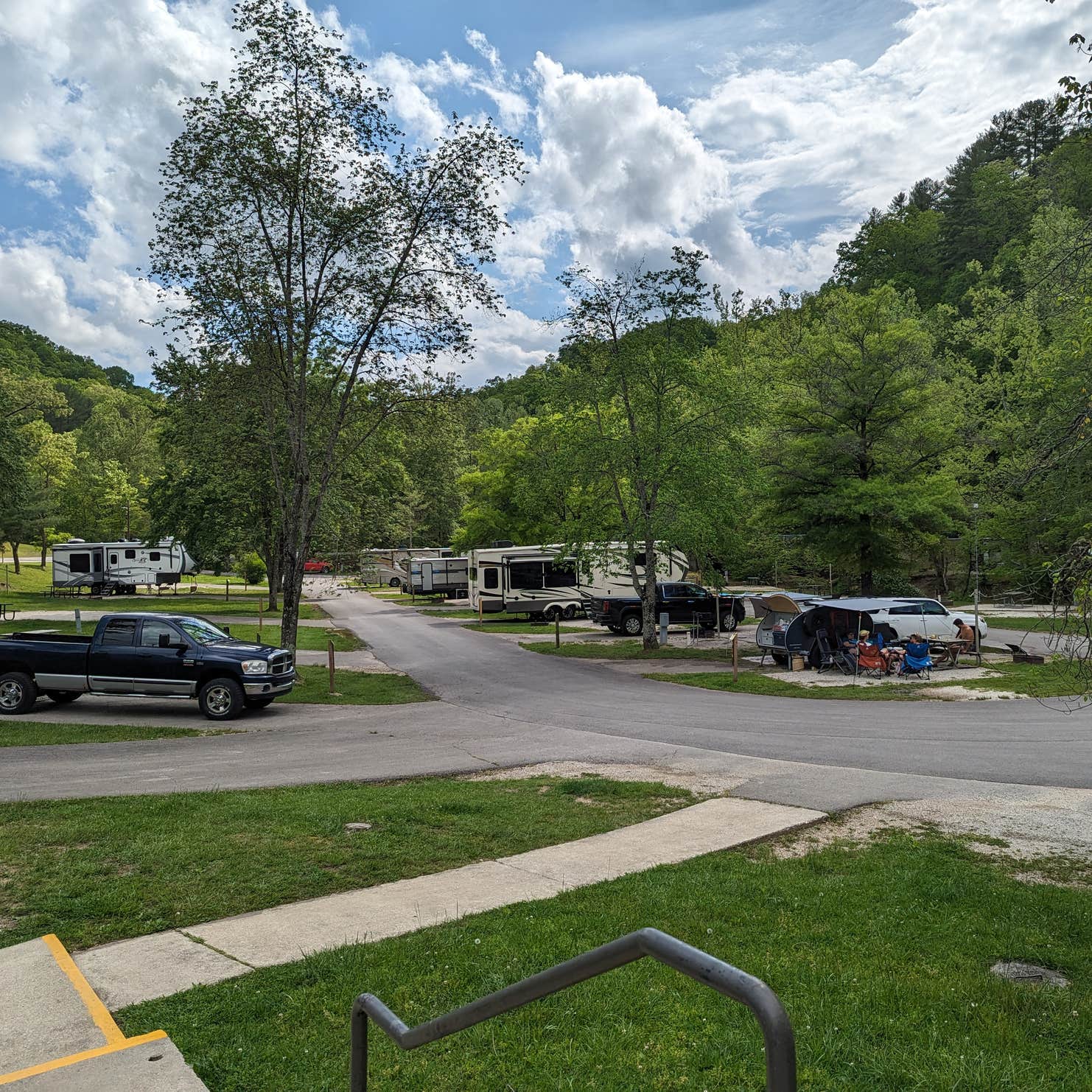 Middle Fork Campground — Natural Bridge State Resort Park | Slade, Kentucky