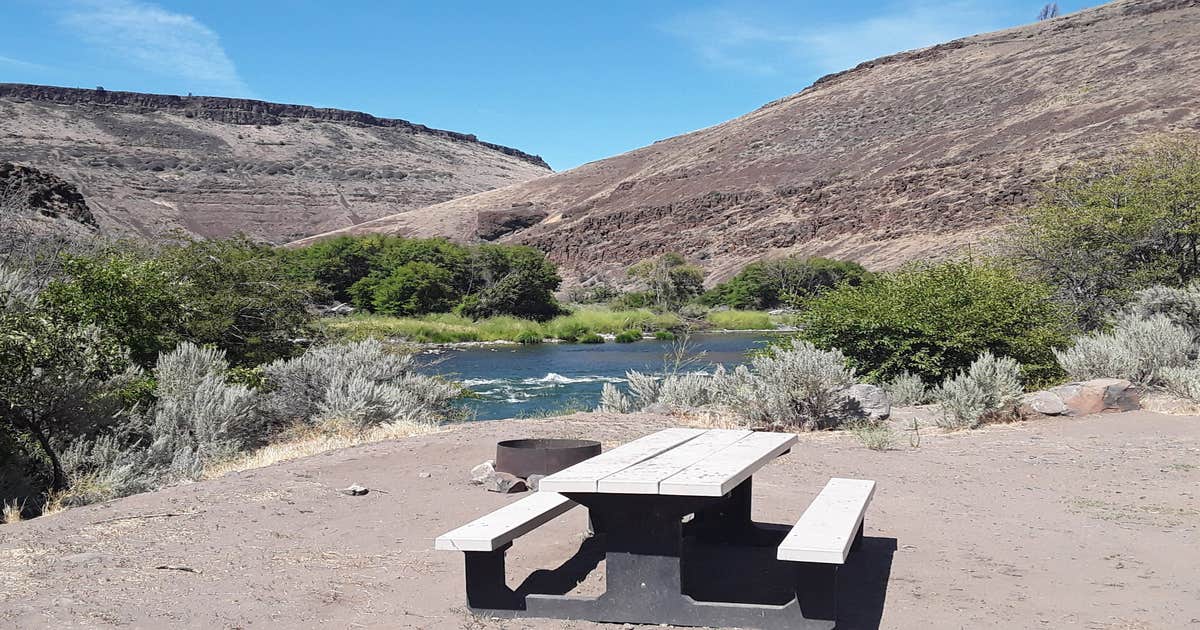 Devil's Canyon Campground — Lower Deschutes Wild And Scenic River ...