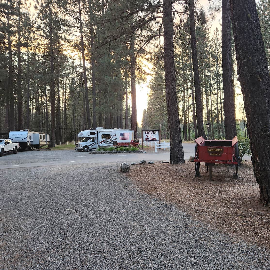 Movin' West RV Park | Blairsden-Graeagle, California