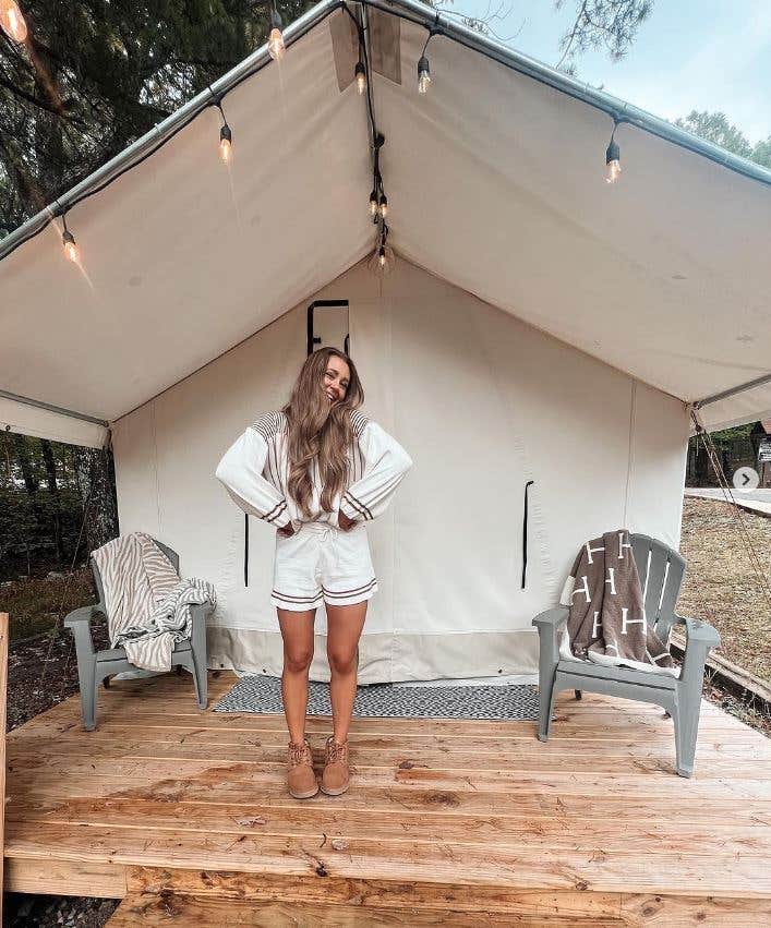 Timberline Glamping Cheaha Camping | Delta, Alabama