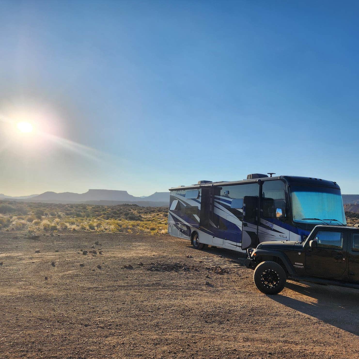 Hurricane Cliffs Dispersed Campground 49-54 | Virgin, Utah