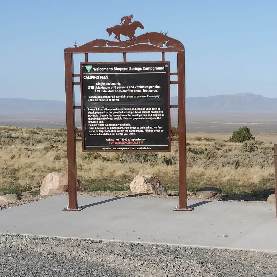 Simpson Springs Campground | Hooper, Utah