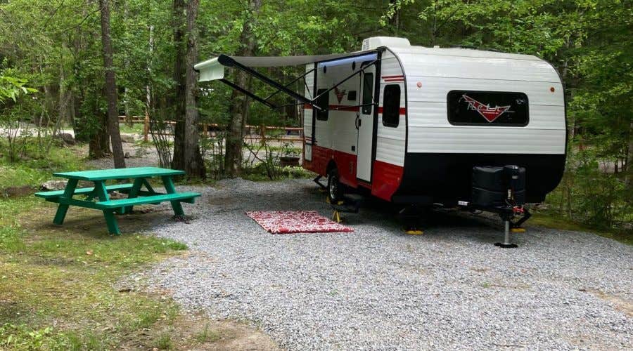 Spacious Skies French Pond Camping | Henniker, New Hampshire