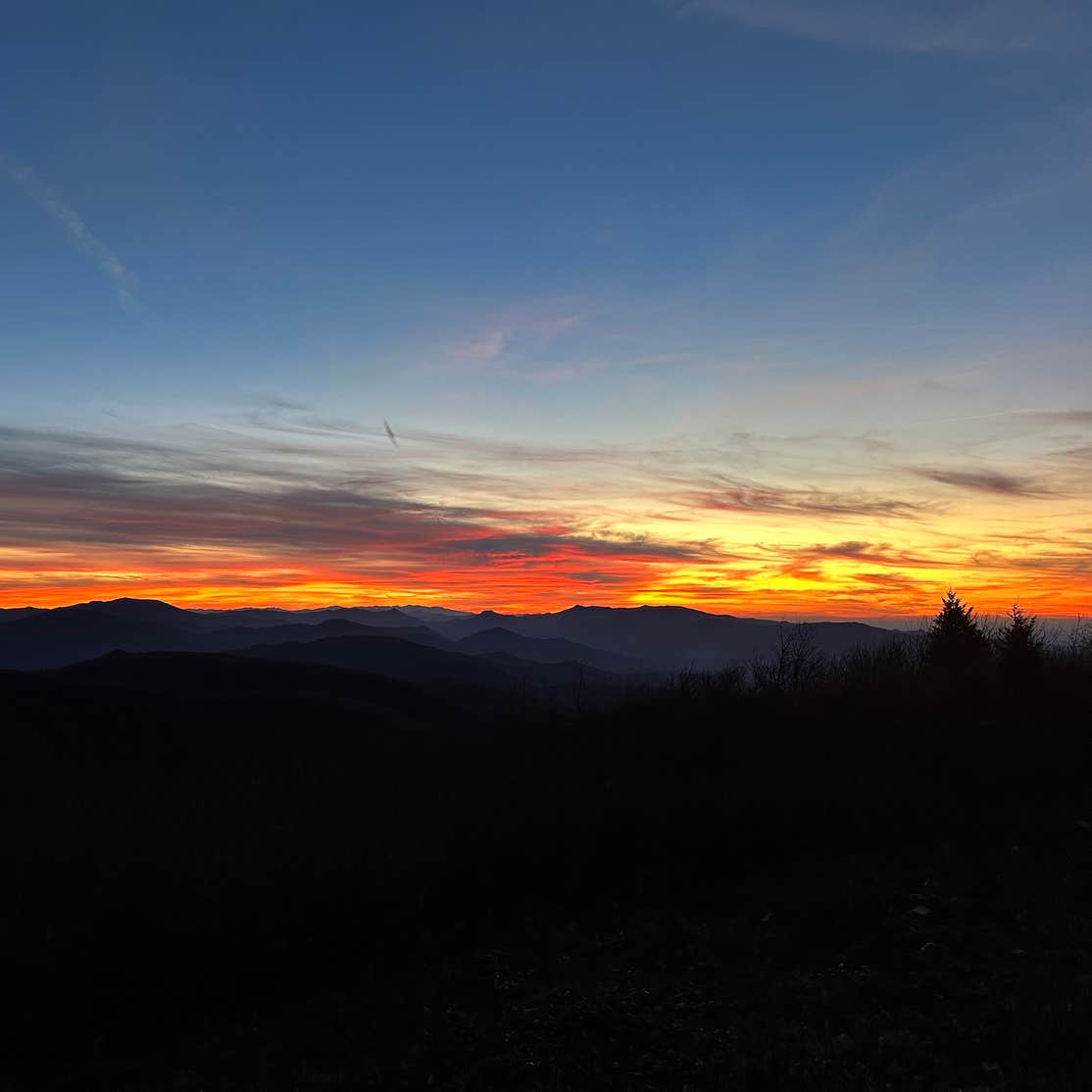 Unaka Mountain Overlook Camping | Unicoi, Tennessee