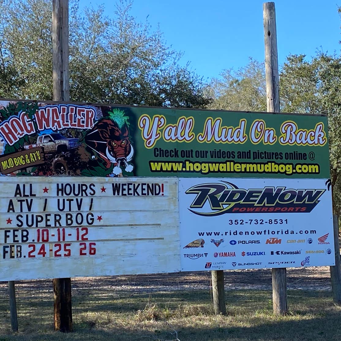 Hog Waller Mud Campground & ATV Resort | Interlachen, Florida