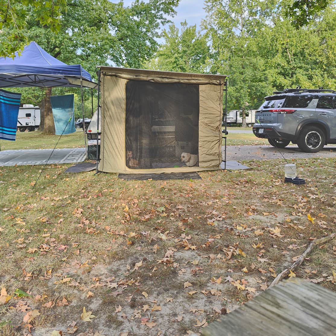 Wayne Fitzgerrell State Park Campground | Whittington, Illinois