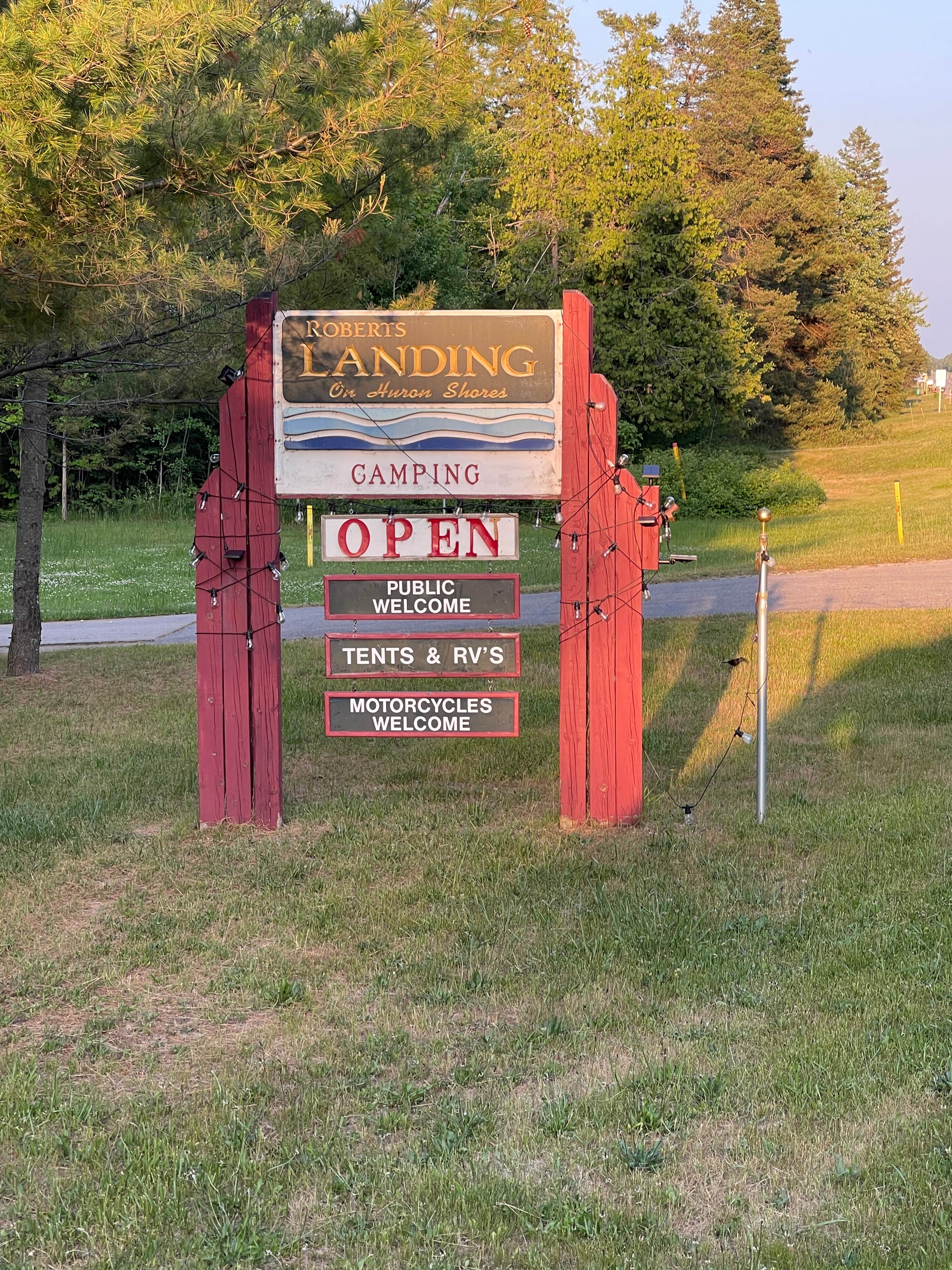 Roberts Landing Campground | Carp Lake, Michigan