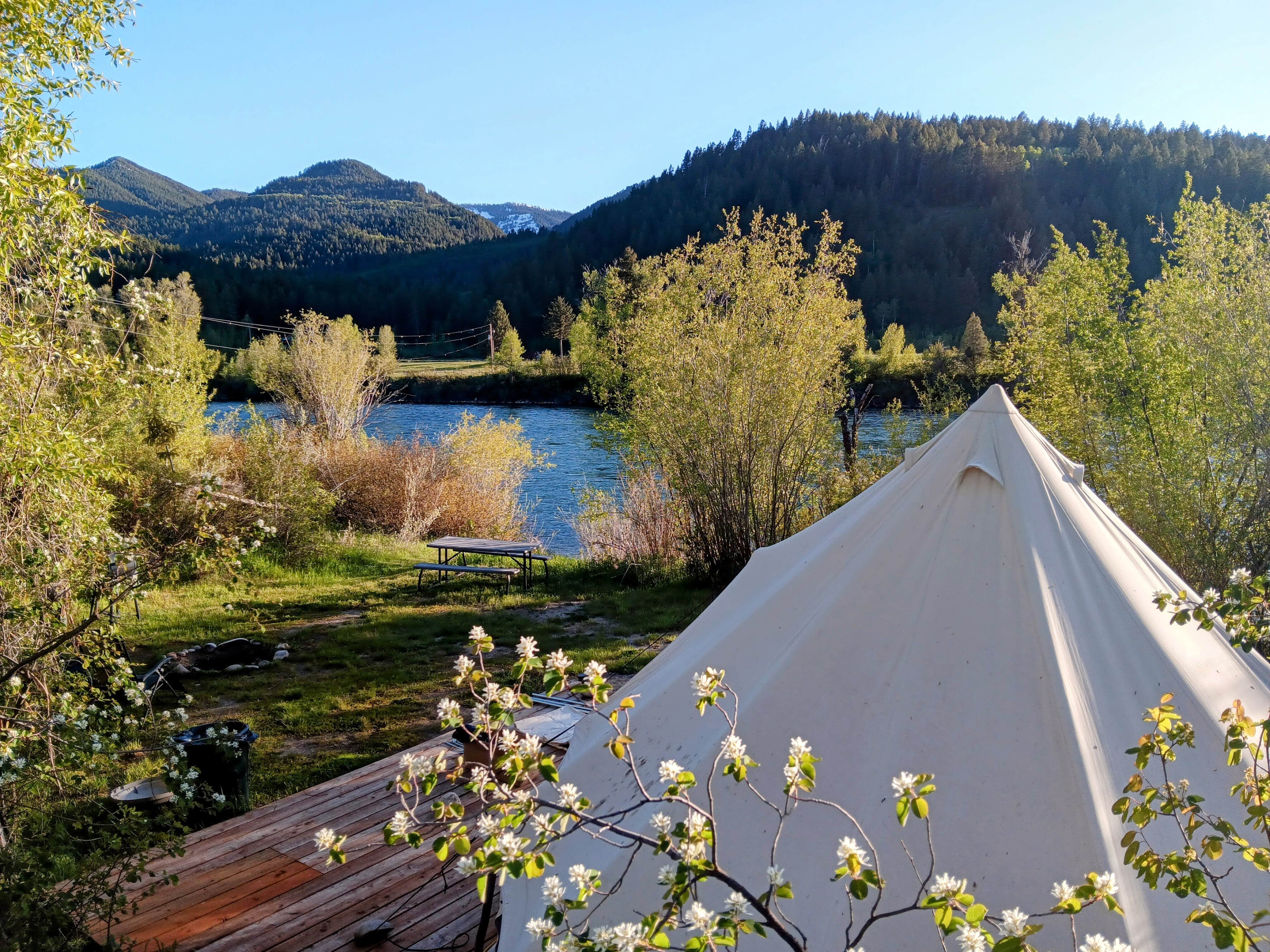 Snake River Glamping Camping | Irwin, Idaho