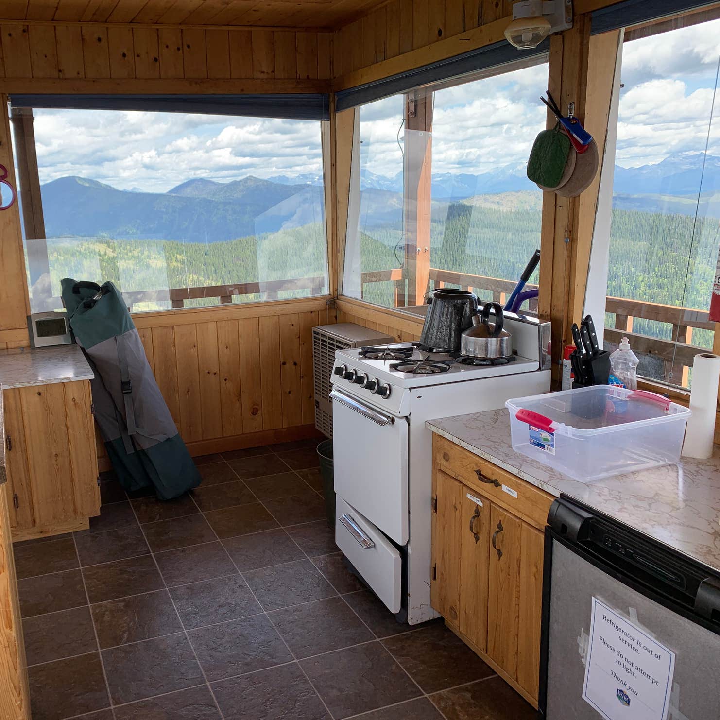 Werner Peak Lookout Camping | Olney, MT