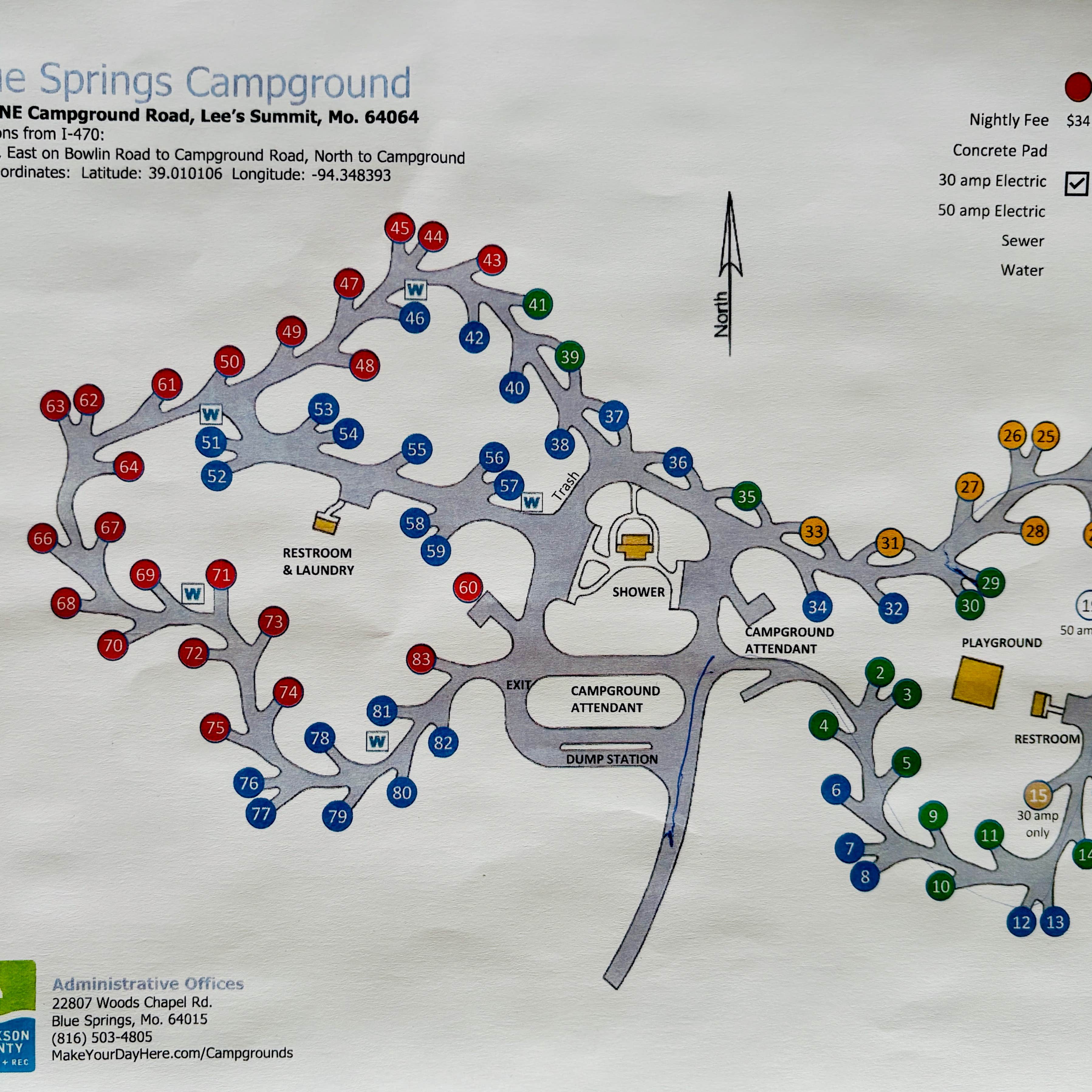 Blue Springs Lake Campground | Blue Springs, Missouri