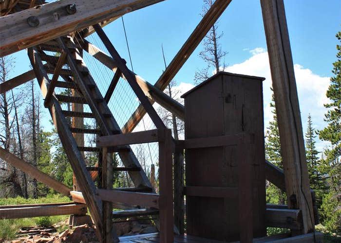 Spruce Mtn Fire Lookout Tower Camping | The Dyrt