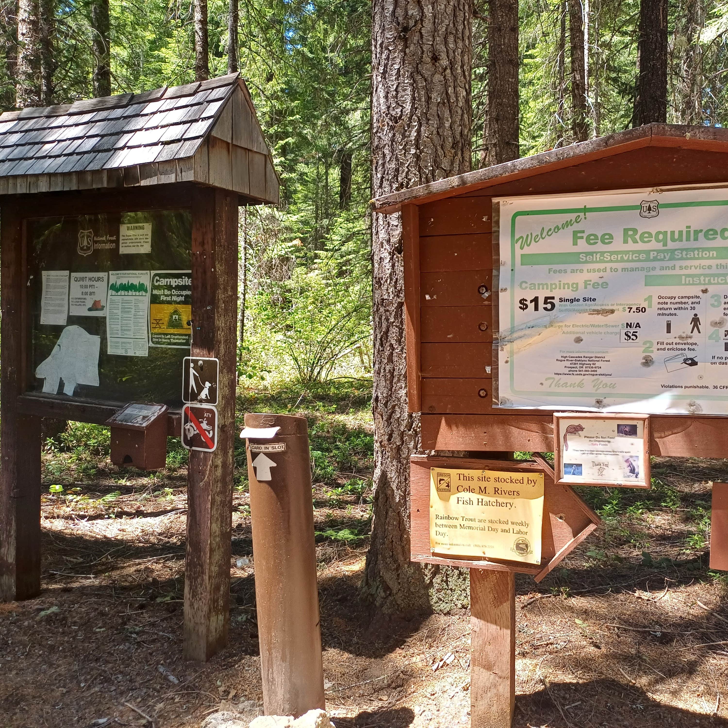 Natural Bridge Campground | Prospect, Oregon