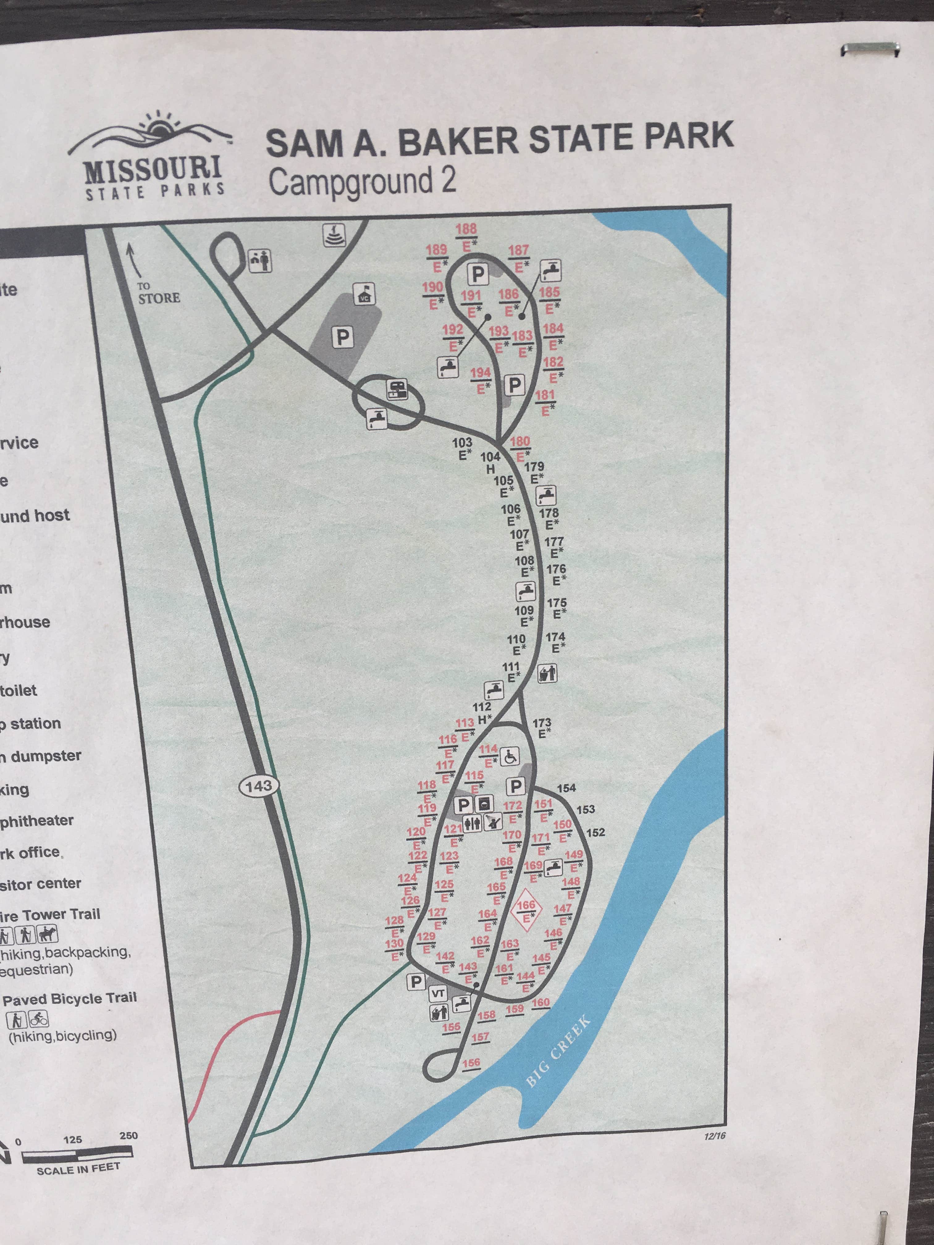 Sam A. Baker State Park Campground | Patterson, Missouri