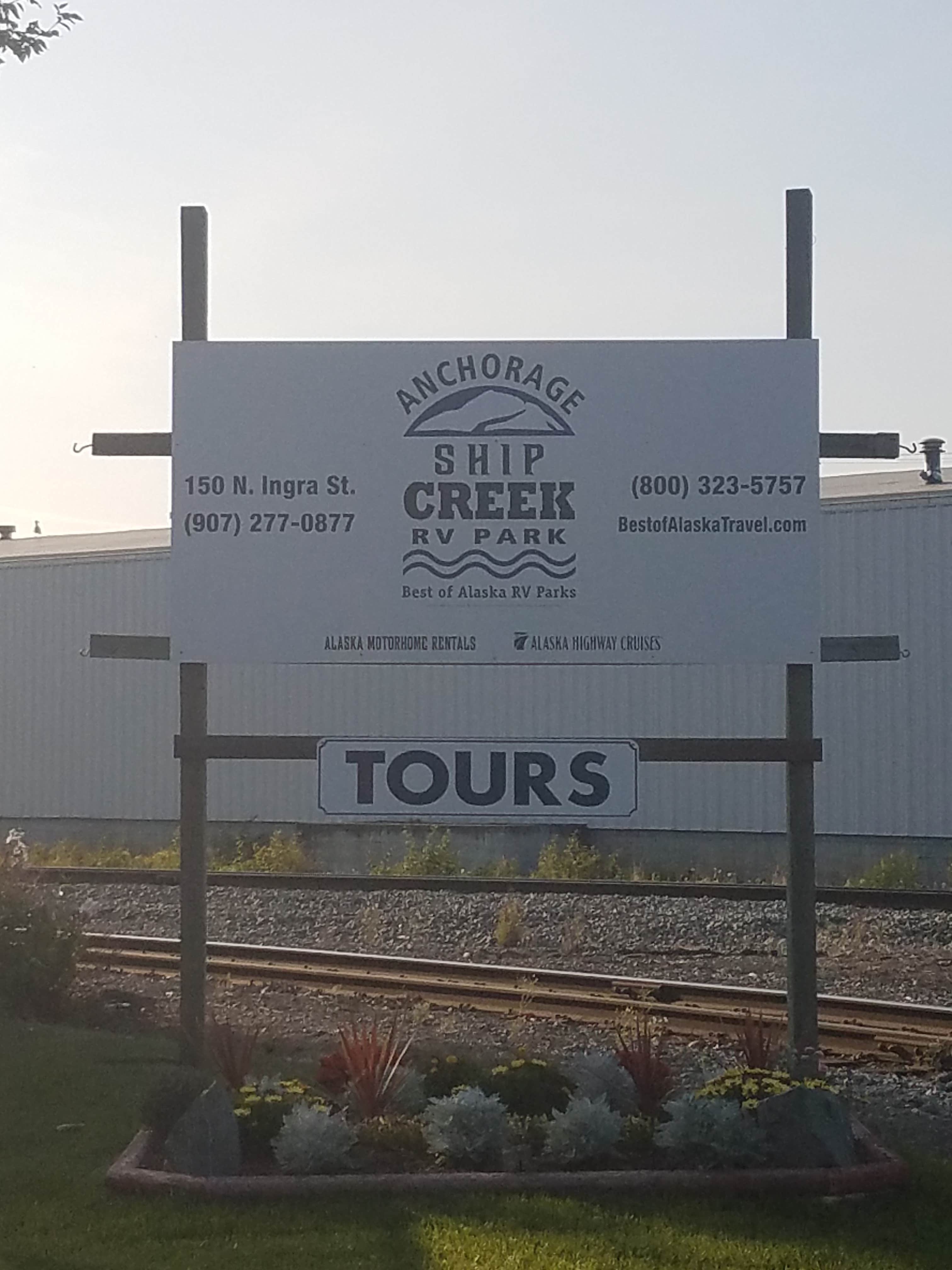 Anchorage Ship Creek RV Park | Anchorage, AK