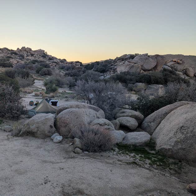 Culp Valley Primitive Campground — Anza-Borrego Desert State Park ...