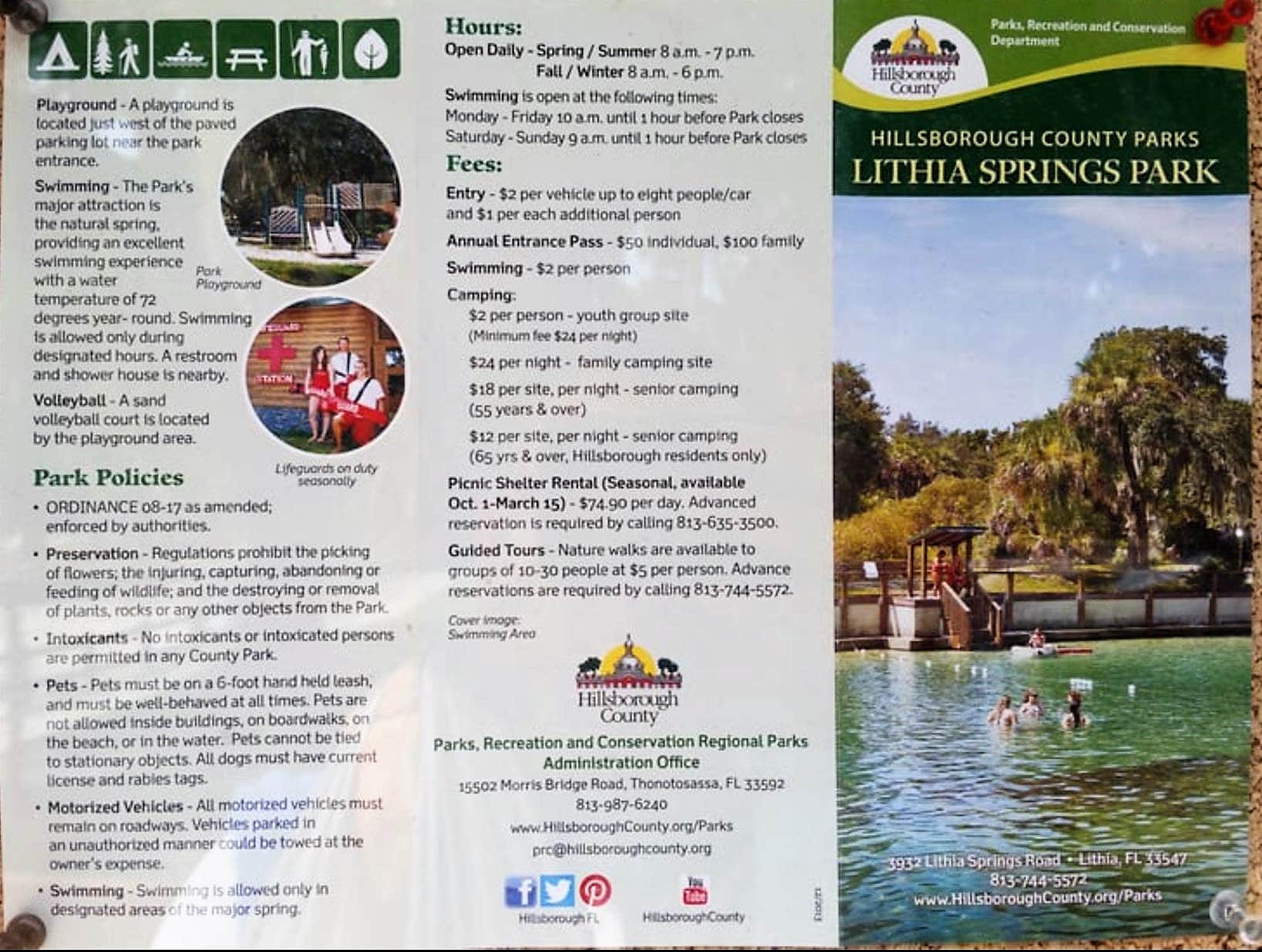 Lithia Springs Conservation Park Camping | Lithia, FL