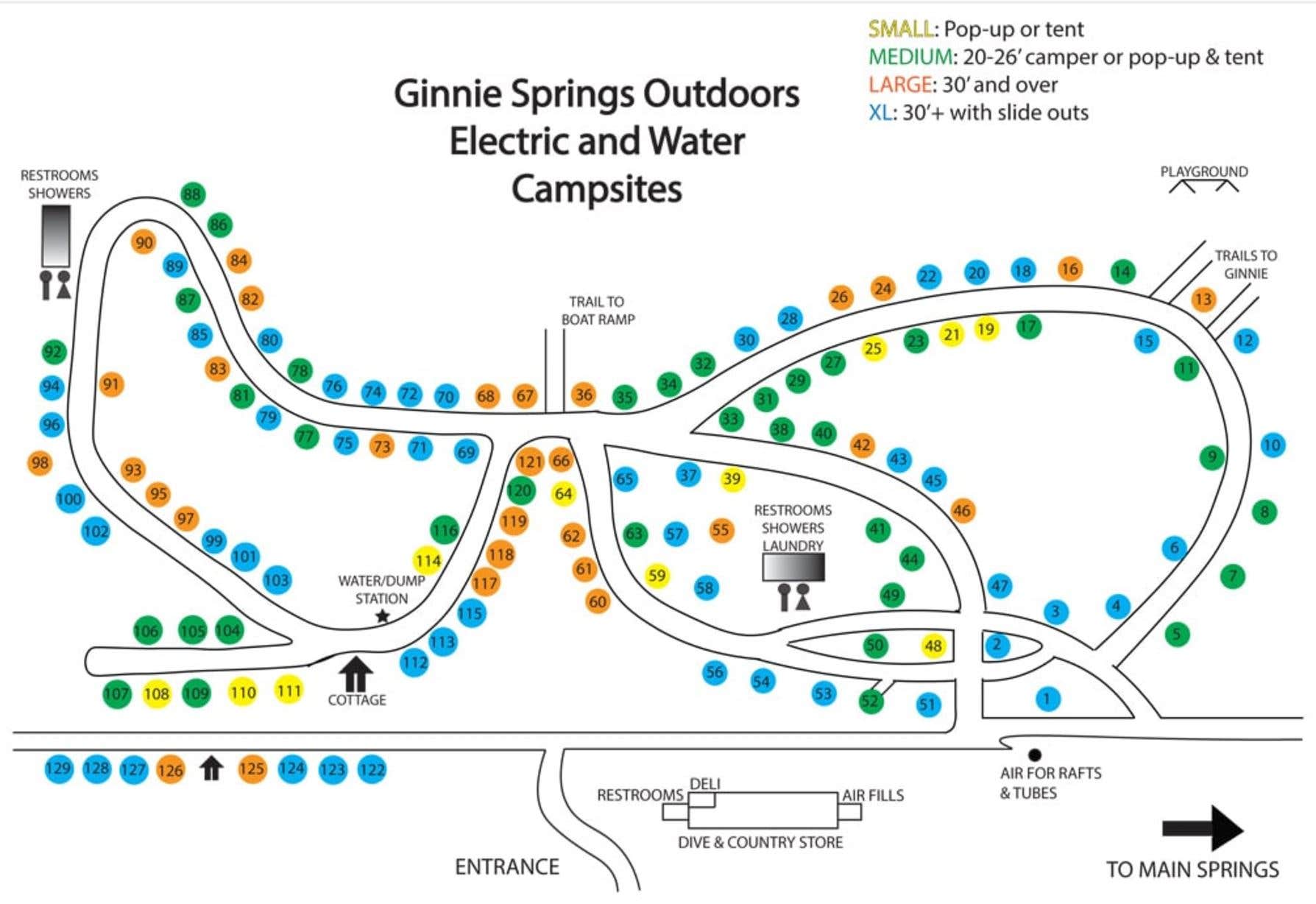 Ginnie Springs Outdoors Camping | Fort White, Florida