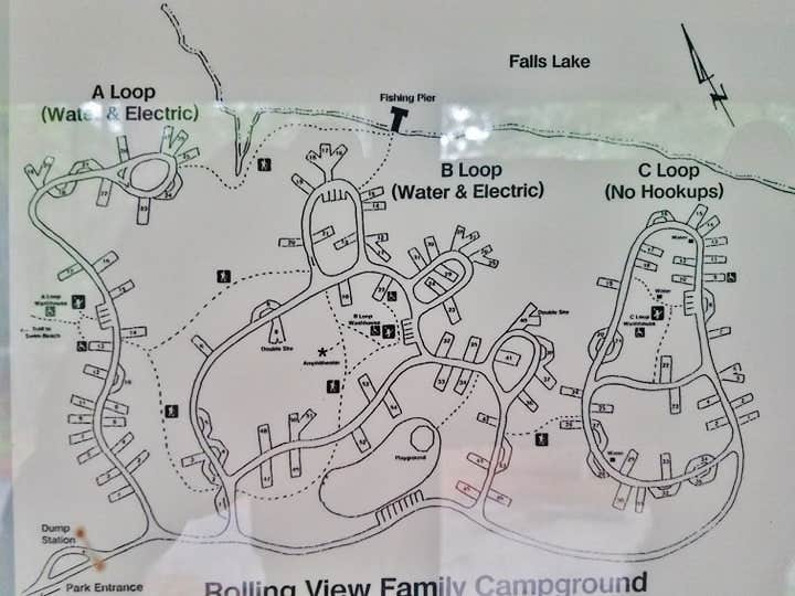 Rolling View — Falls Lake State Recreation Area Camping | Creedmoor ...