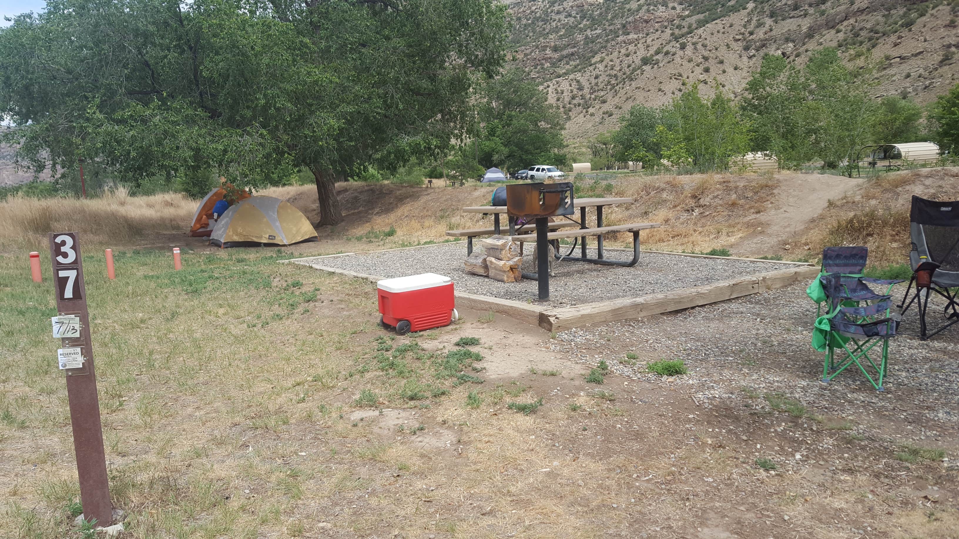 Island Acres Section Camping — James M. Robb Colorado River State Park ...