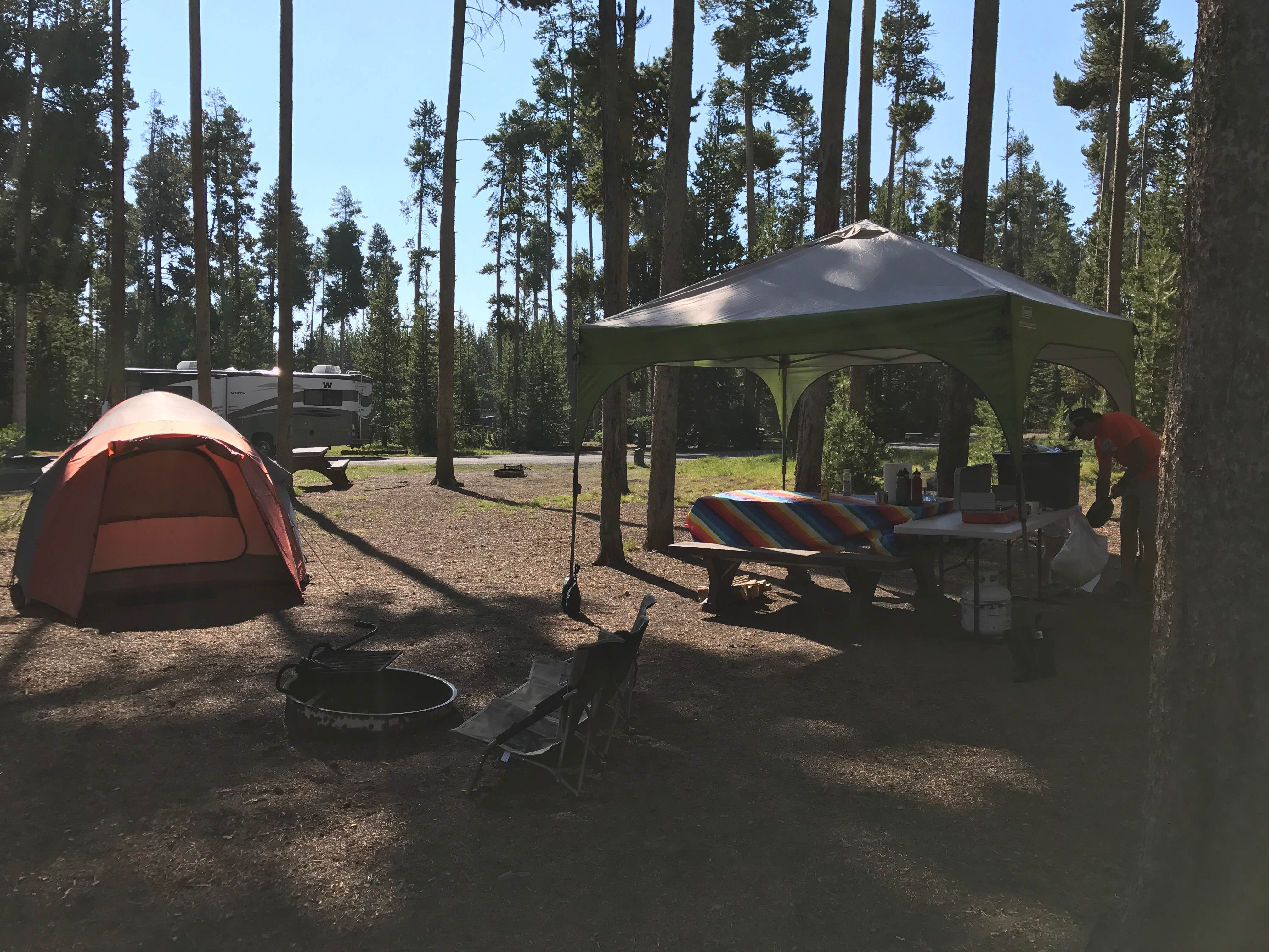 Grant Village Campground — Yellowstone National Park | Yellowstone ...