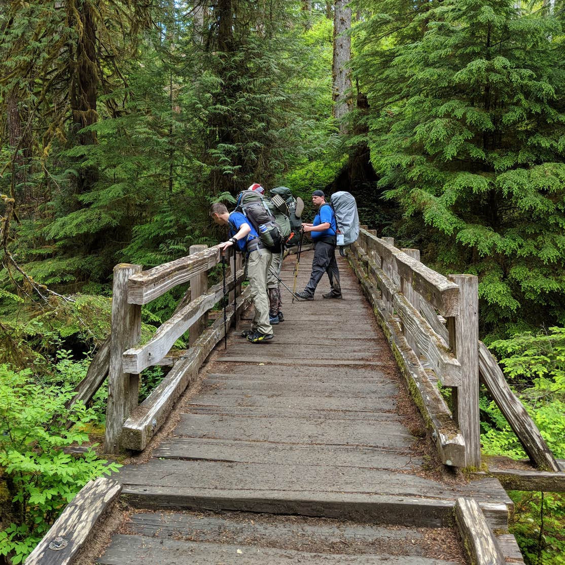 Pony Bridge — Olympic National Park Camping | Olympic National Forest ...