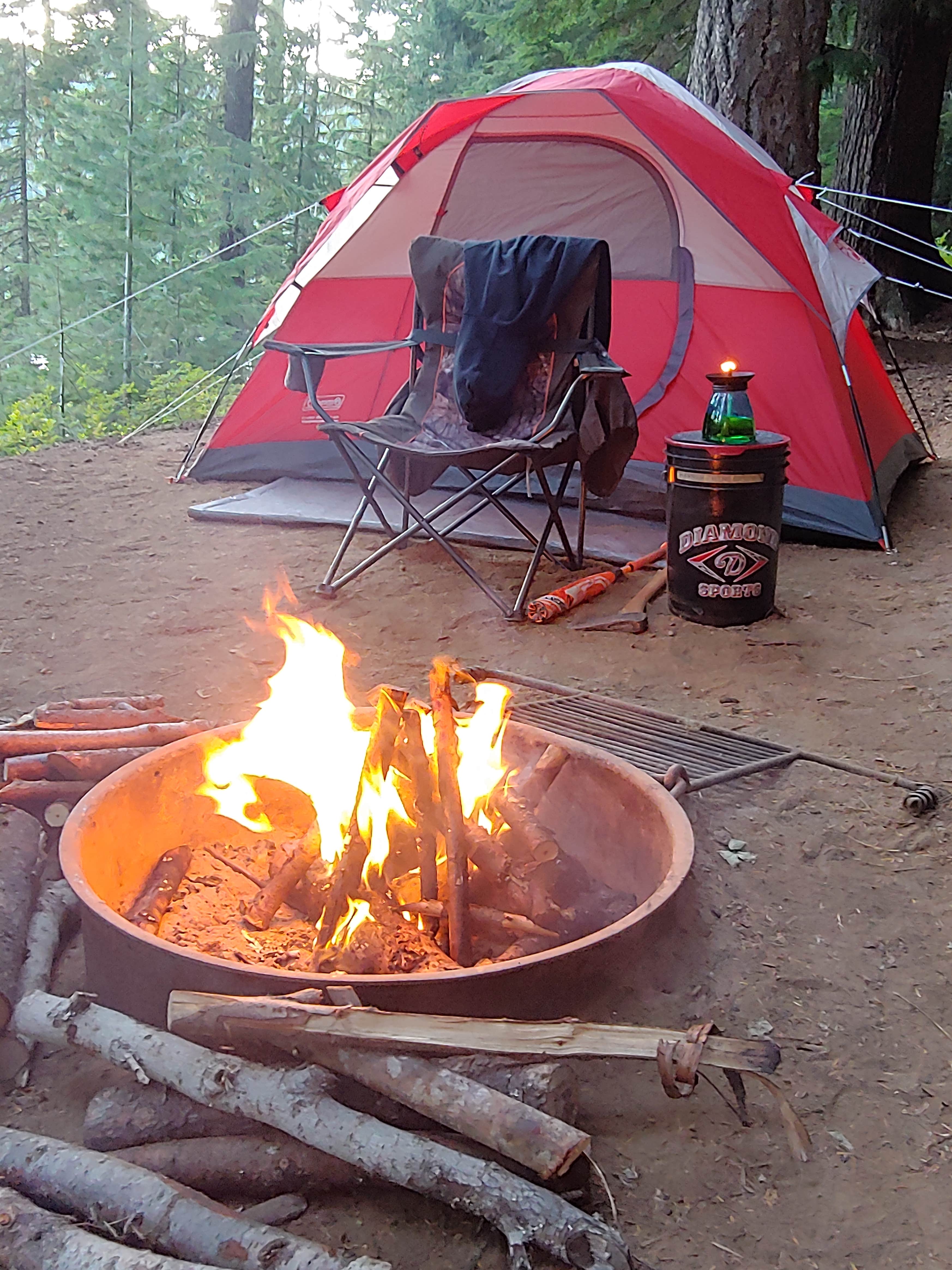 Goose Lake Campground | Trout Lake, Washington