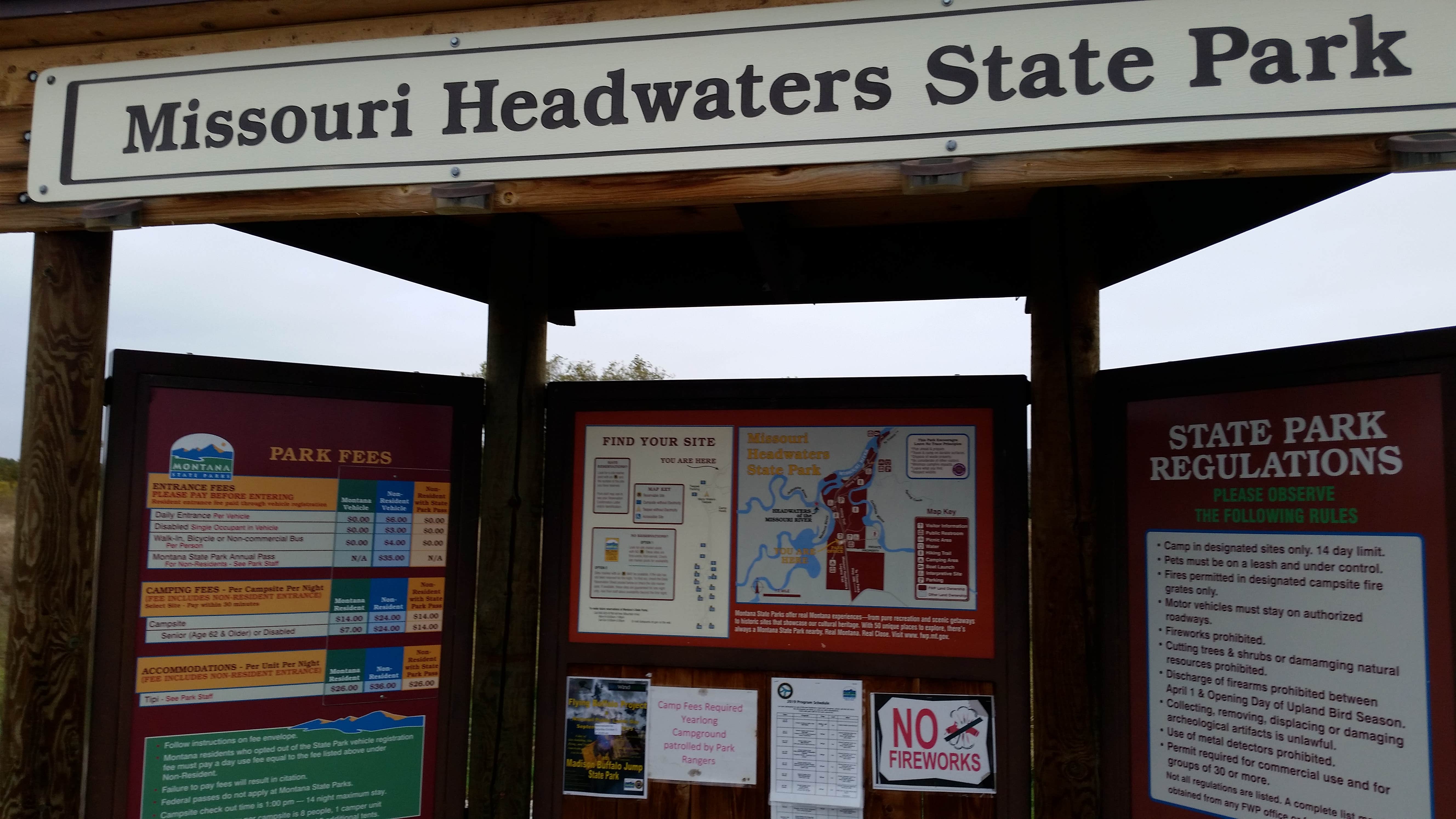 Missouri Headwaters State Park Campground | Three Forks, Montana