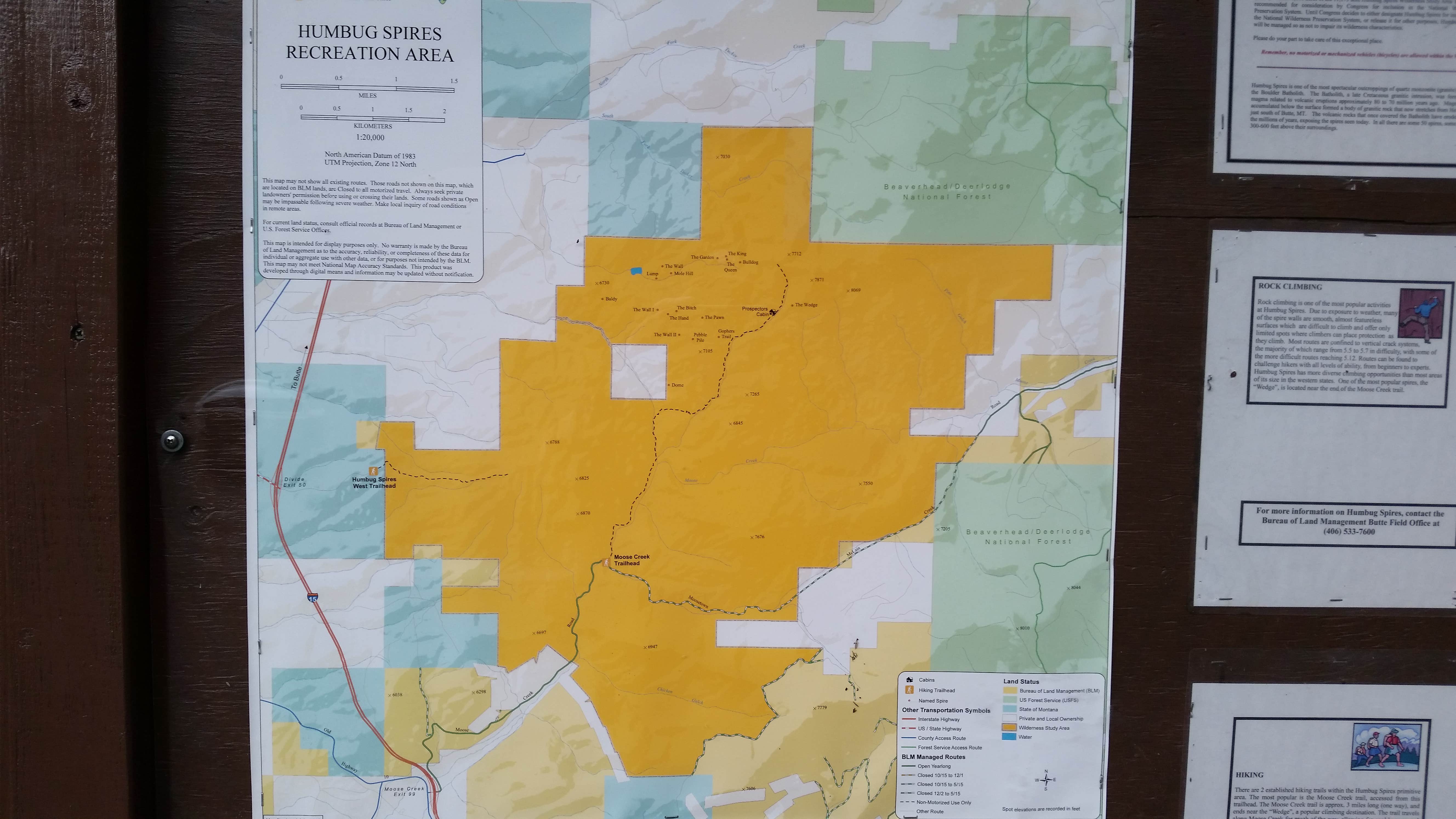 Humbug Spires Wilderness Study Area Camping | Butte, MT