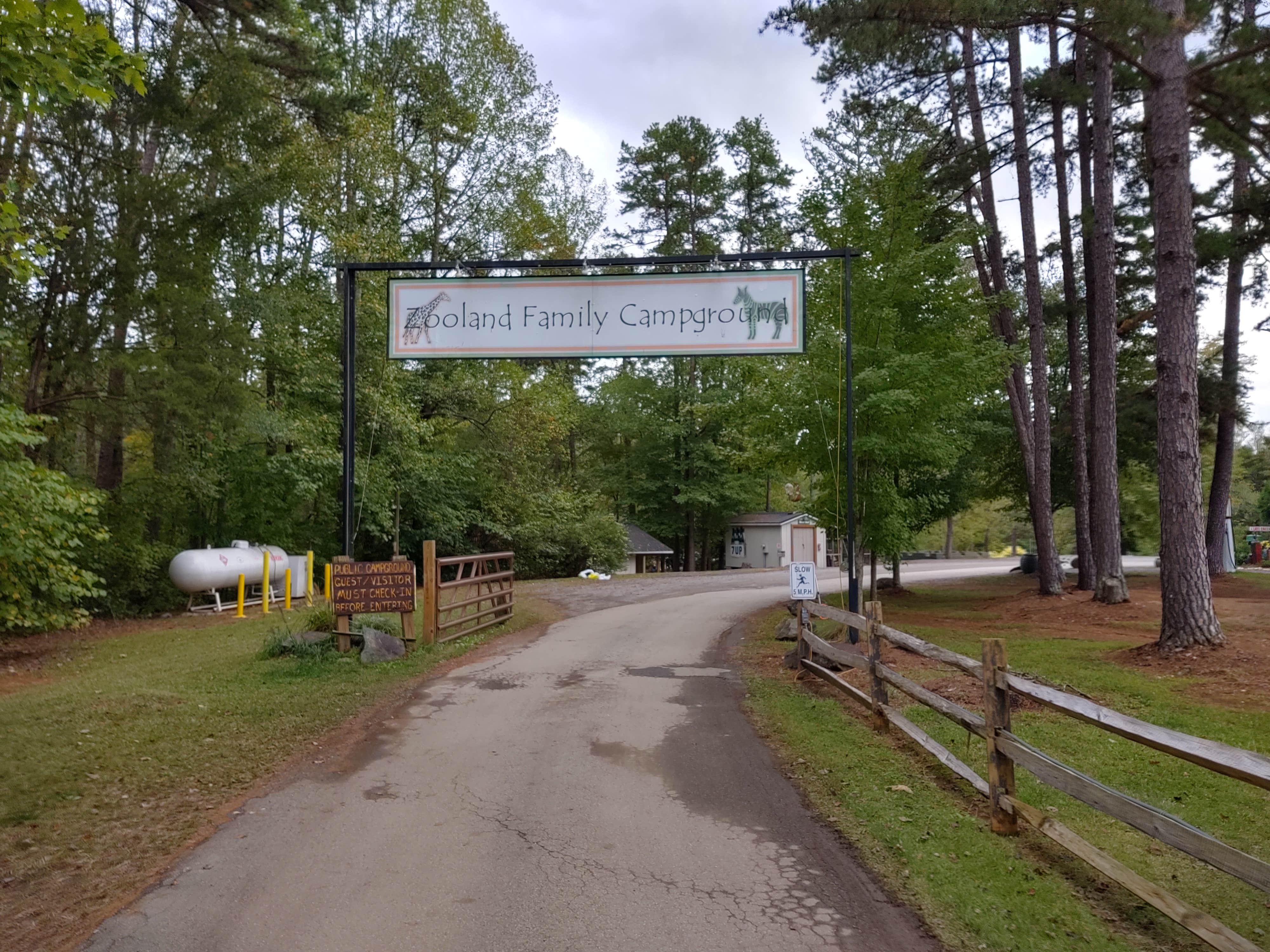 Zooland Family Campground | Cedar Grove, North Carolina