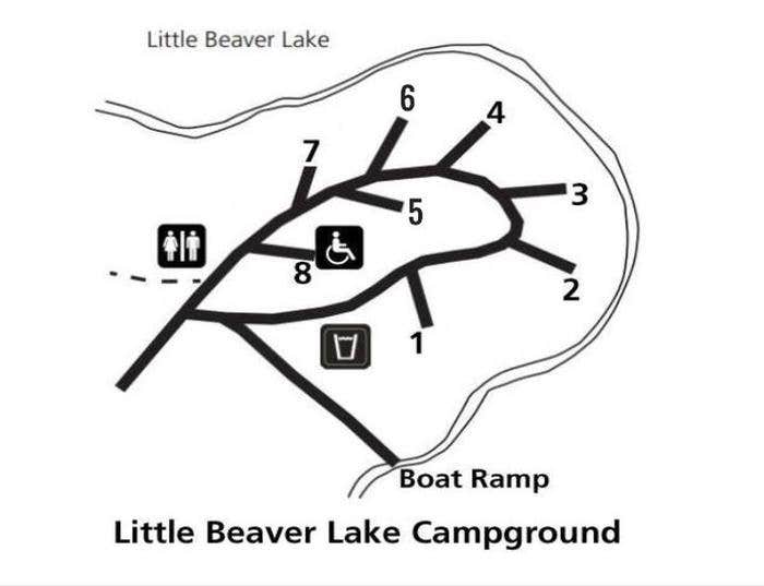 Little Beaver Lake Campground — Pictured Rocks National Lakeshore ...