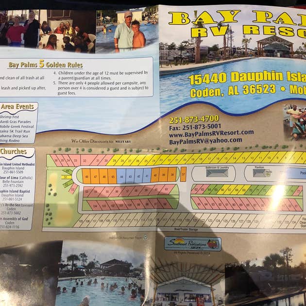 Bay Palms RV Resort | Coden, Alabama