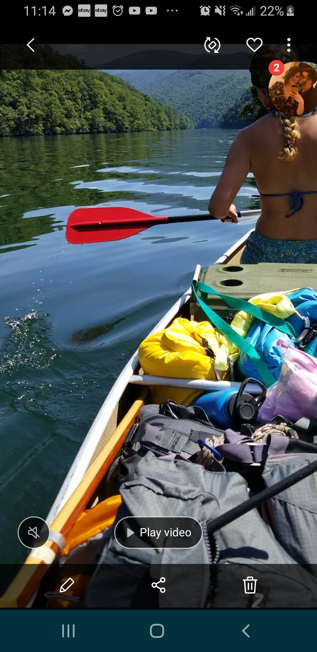 Calderwood Lake Primitive campground | Croatan National Forest, TN