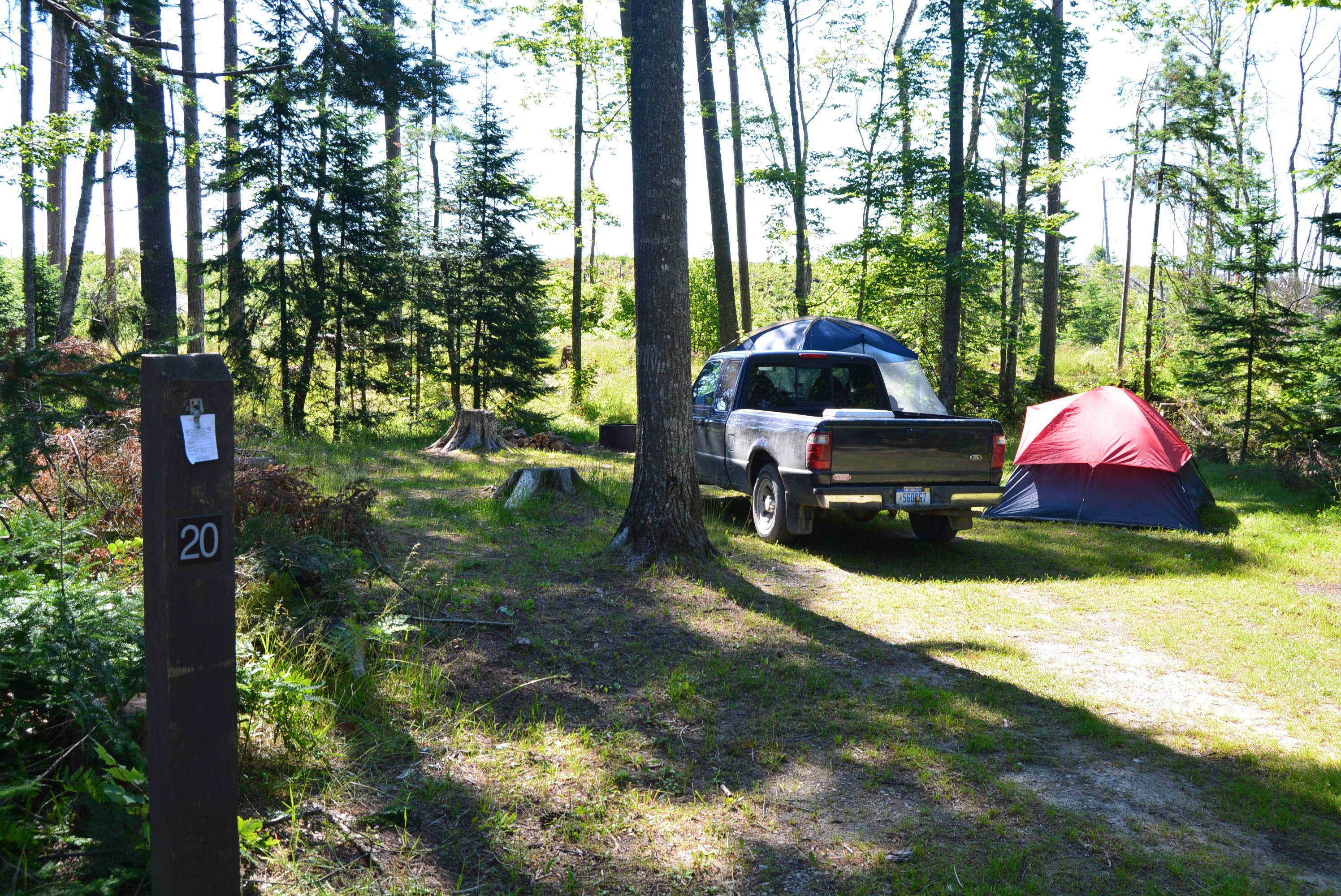 Mouth of Two Hearted River State Forest Campground | Paradise, Michigan